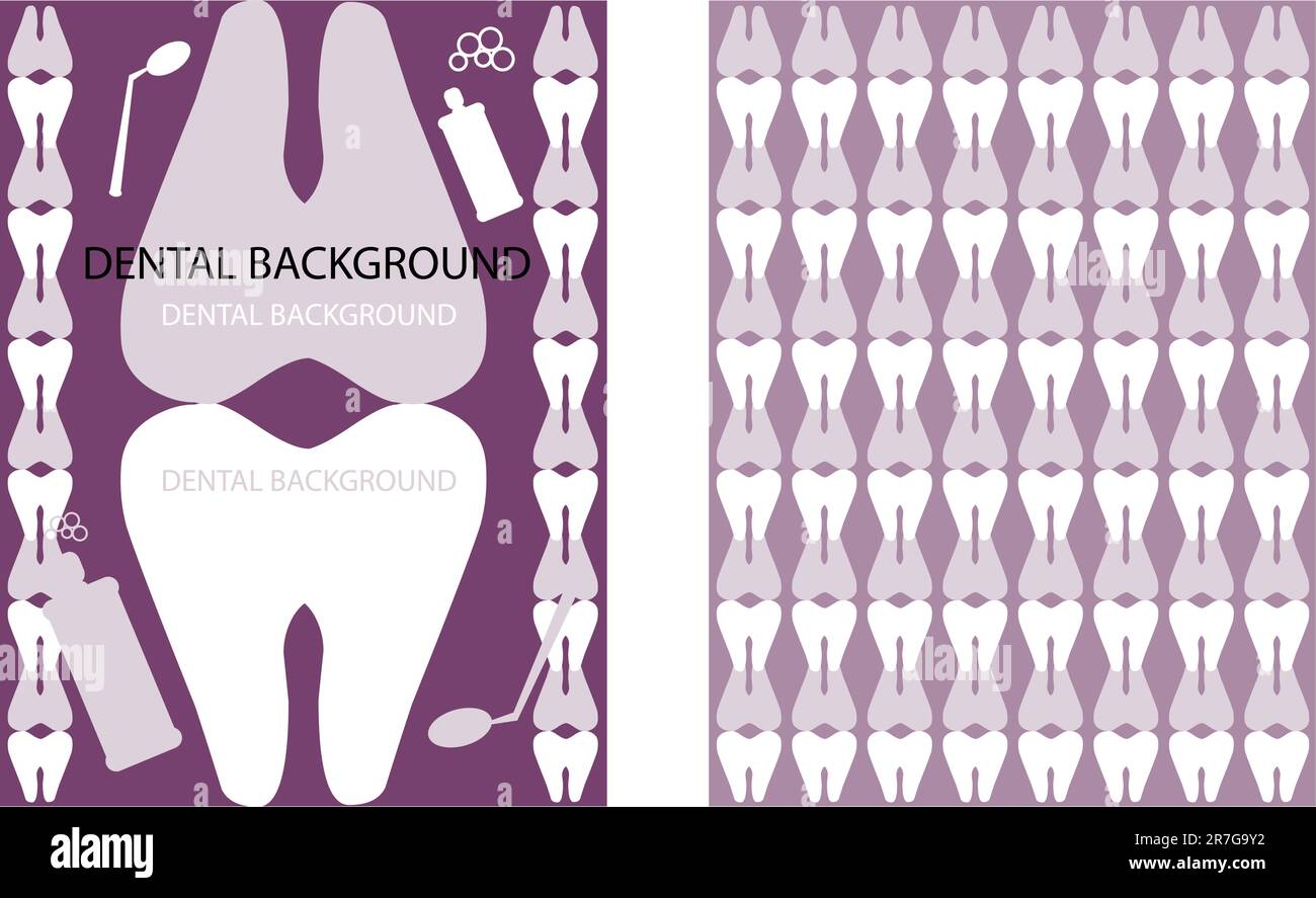 Dental background Stock Vector Images - Alamy