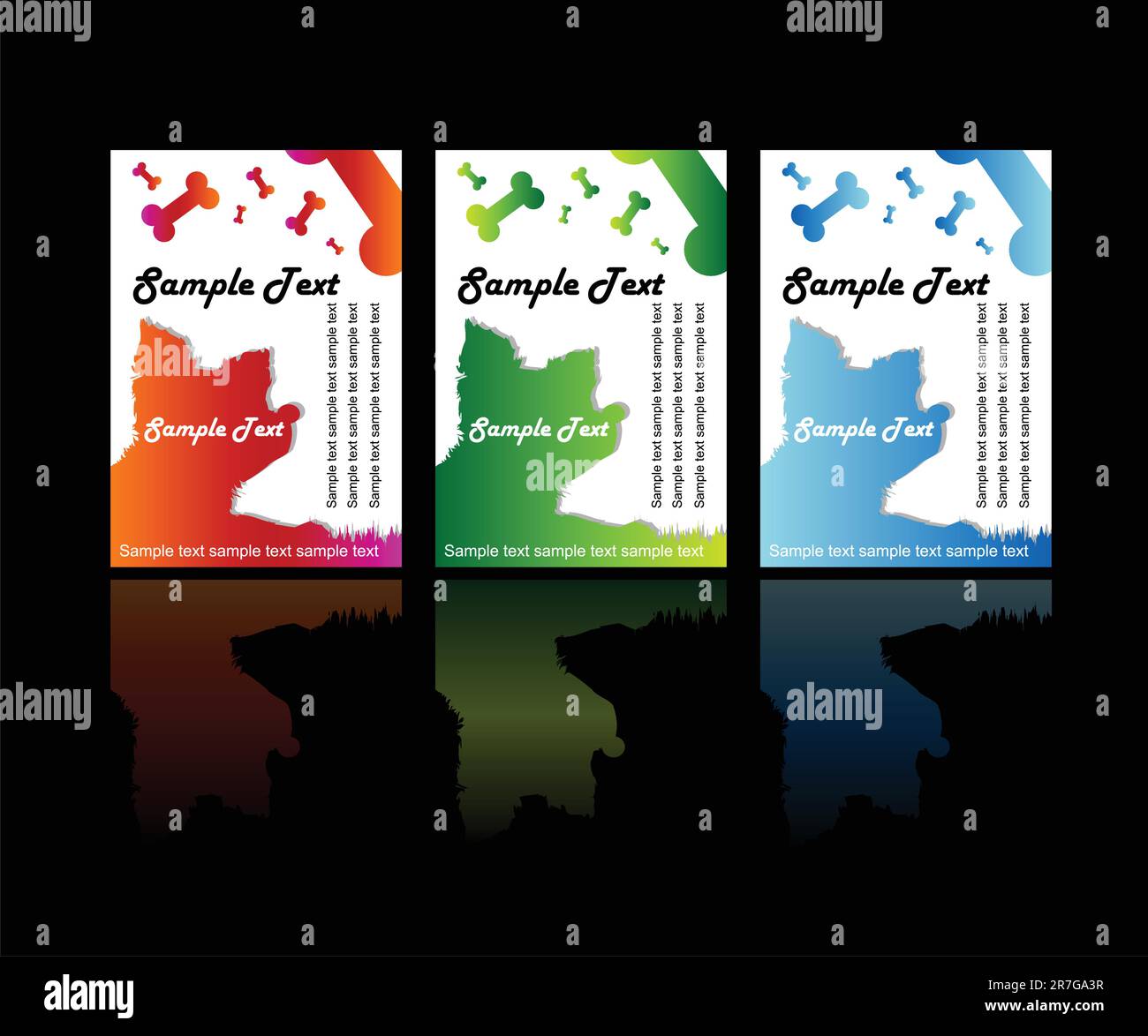 Business card banner Stock Vector Images - Alamy