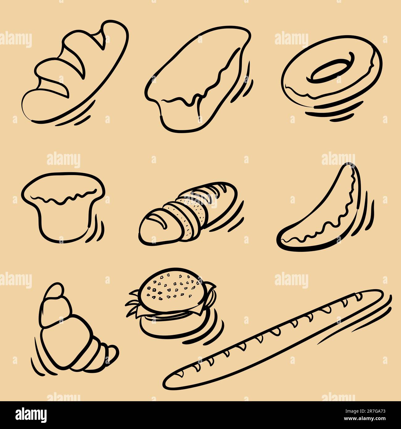 Photograph sliced texture Stock Vector Images - Alamy