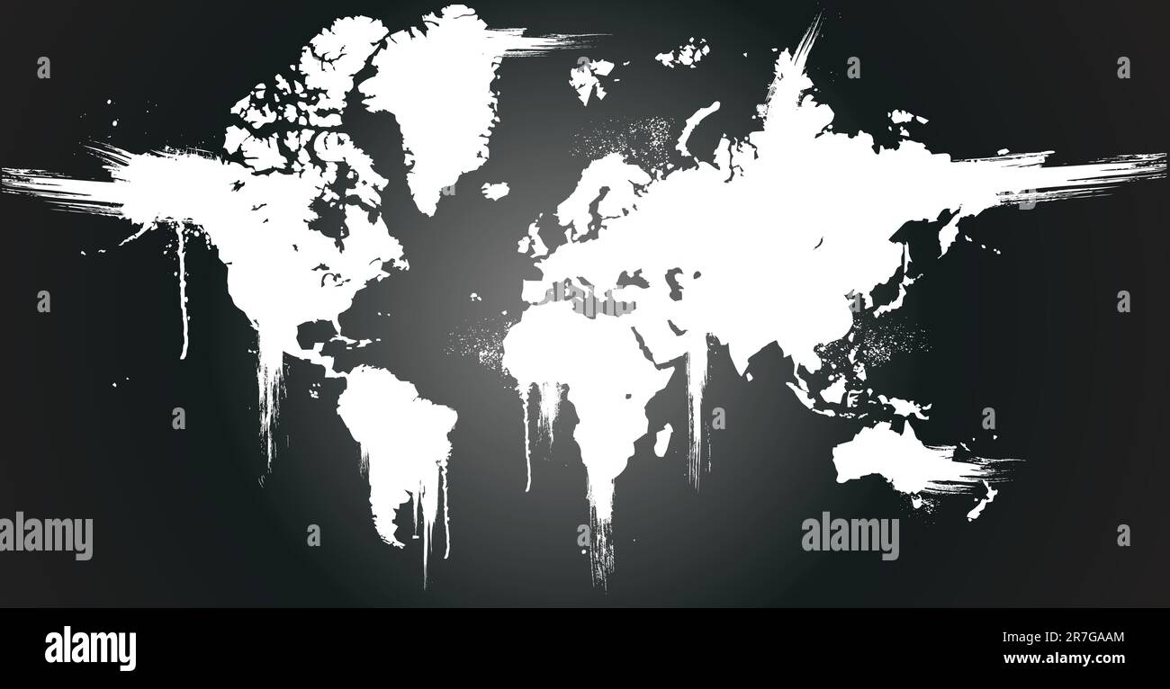 World ink splatter vector illustration Stock Vector Image & Art - Alamy