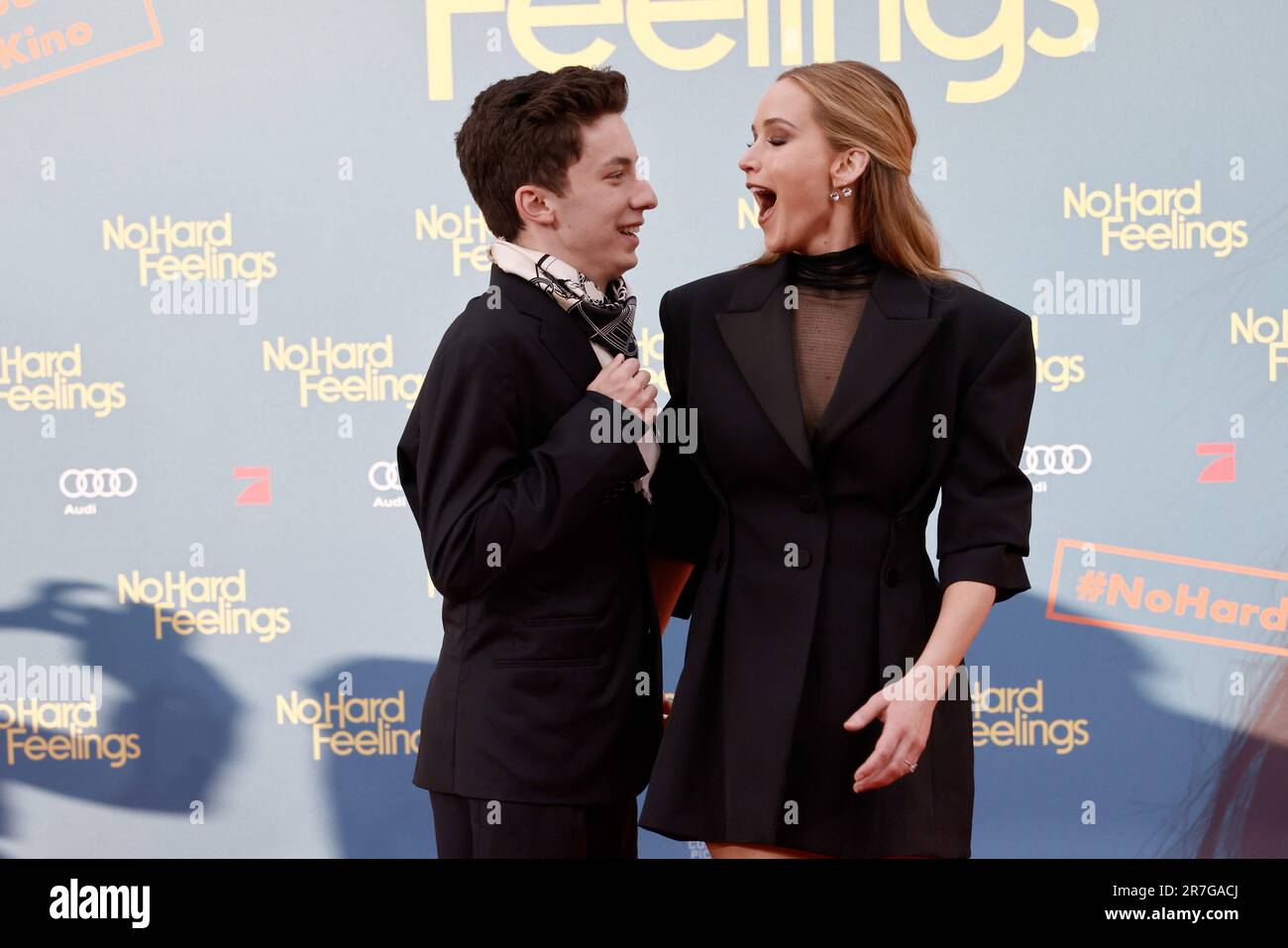 Berlin, Germany. 15th June, 2023. Jennifer Lawrence, leading actress ...