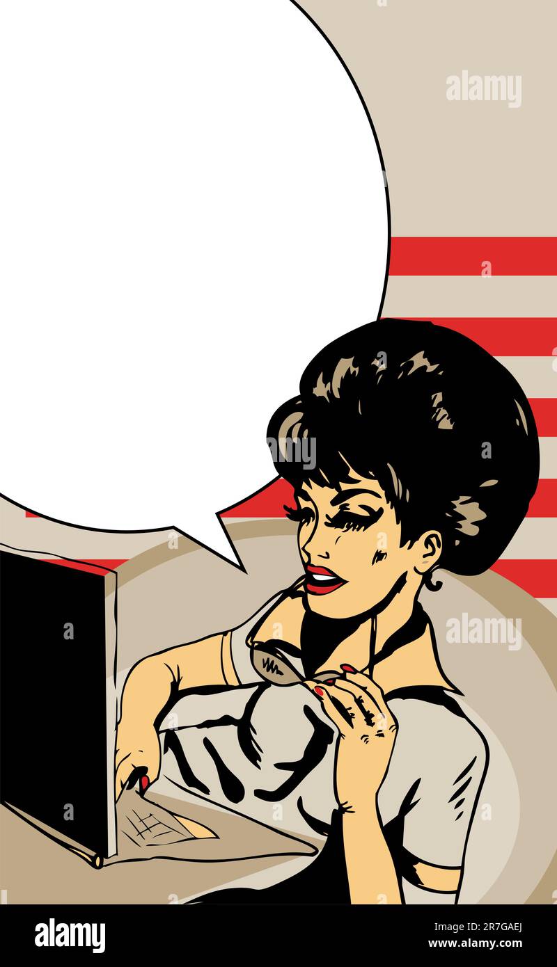 Hispanic woman in art Stock Vector Images - Alamy