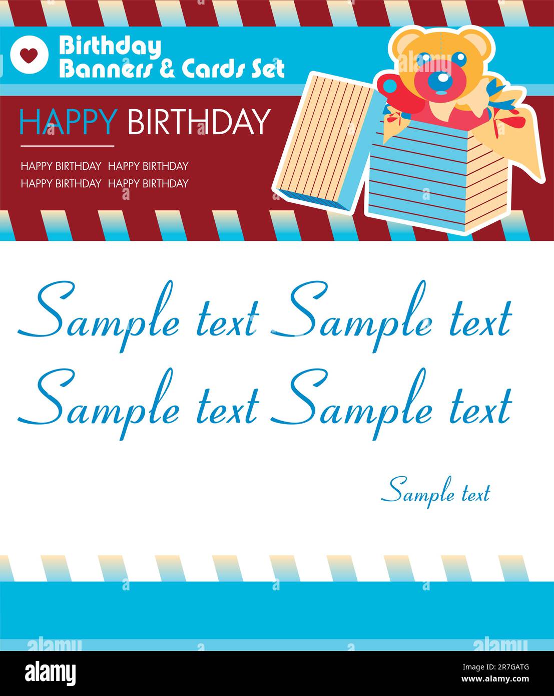 happy birthday paper Stock Vector Image & Art - Alamy