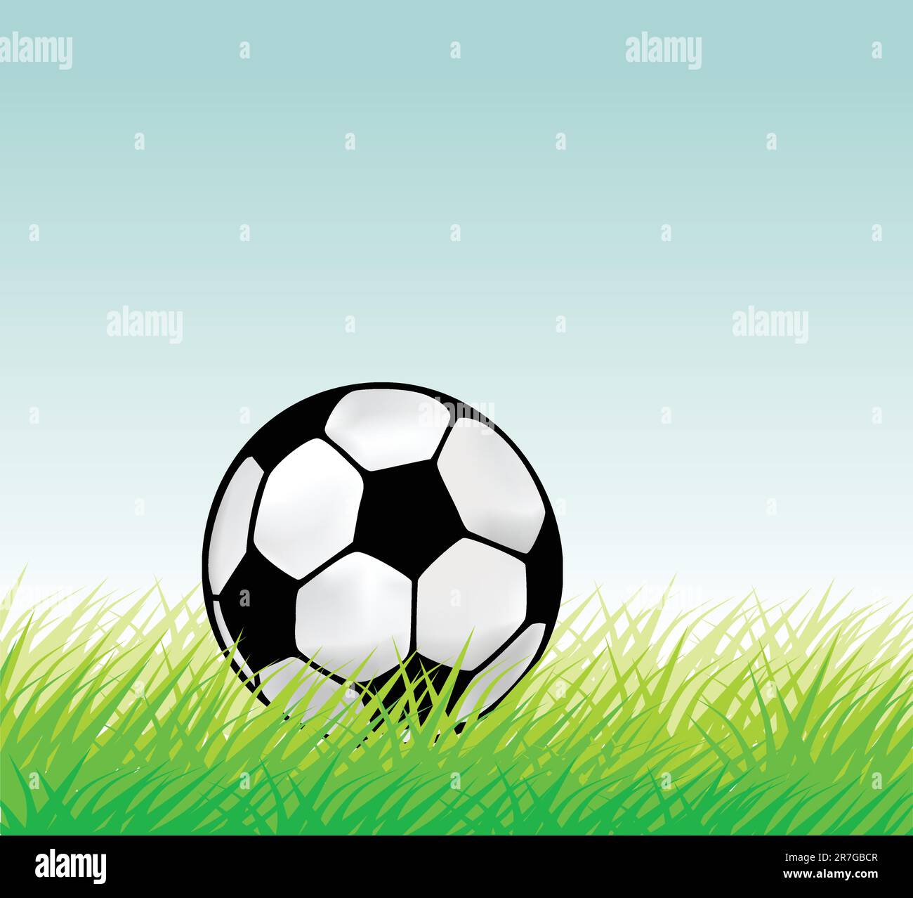 Vector football game ball Stock Vector Image & Art - Alamy
