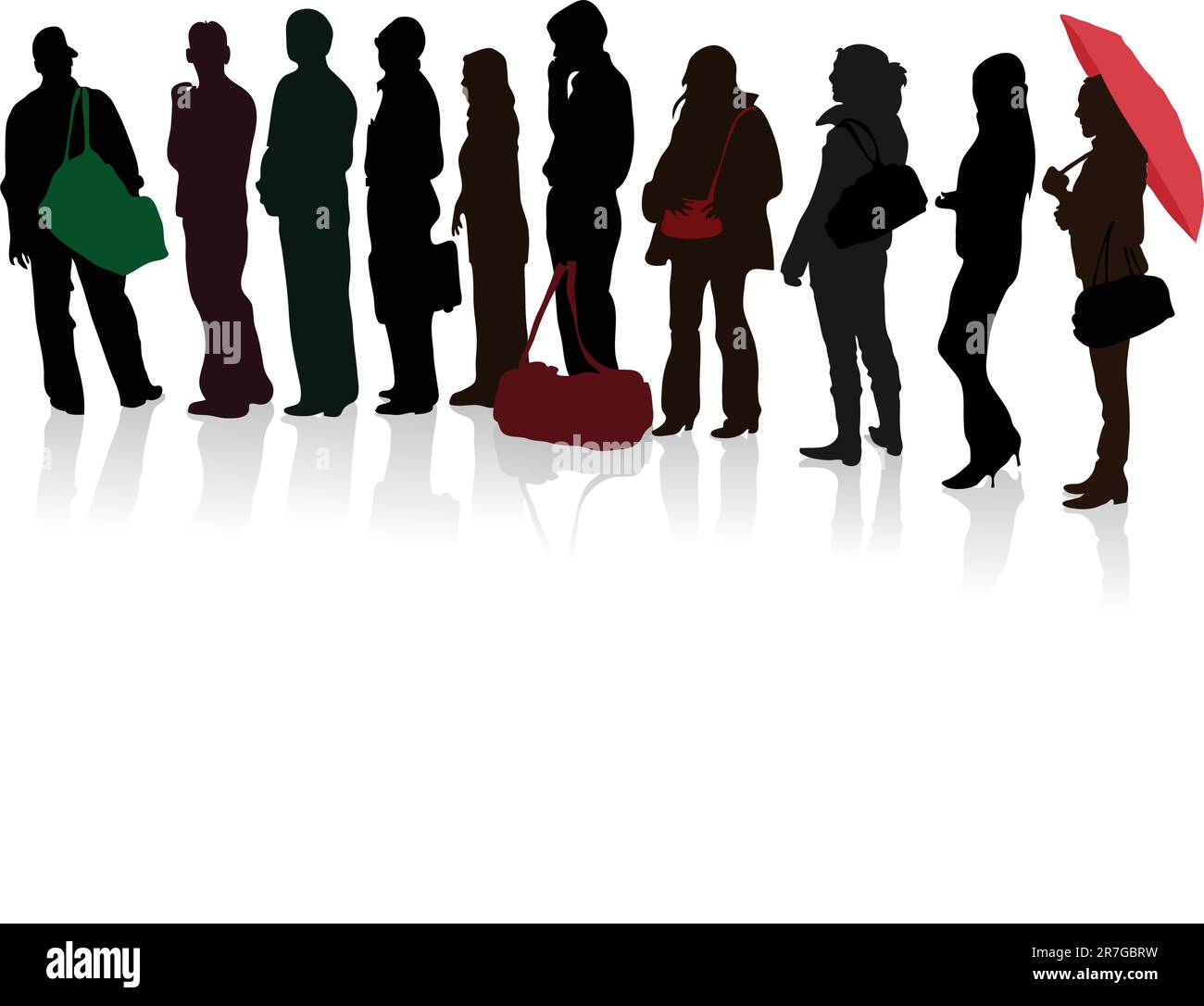 Informal group picture Stock Vector Images - Alamy