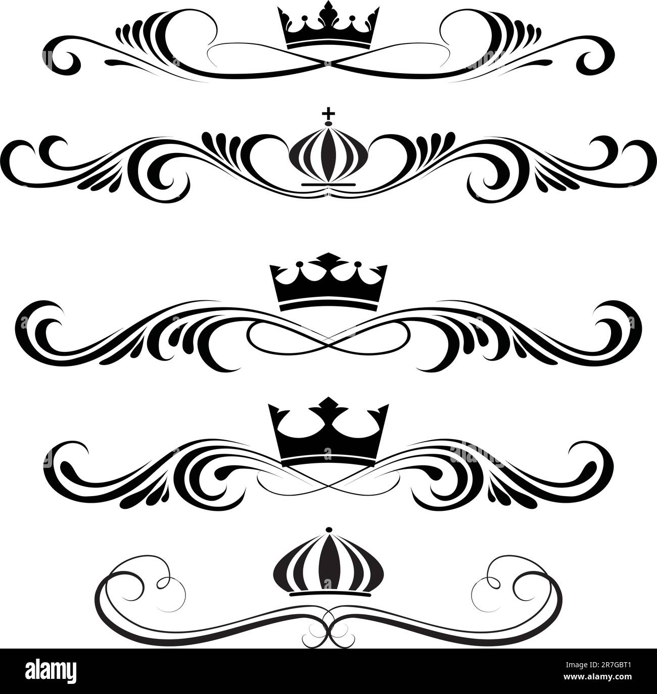 Crown stripe Black and White Stock Photos & Images - Alamy