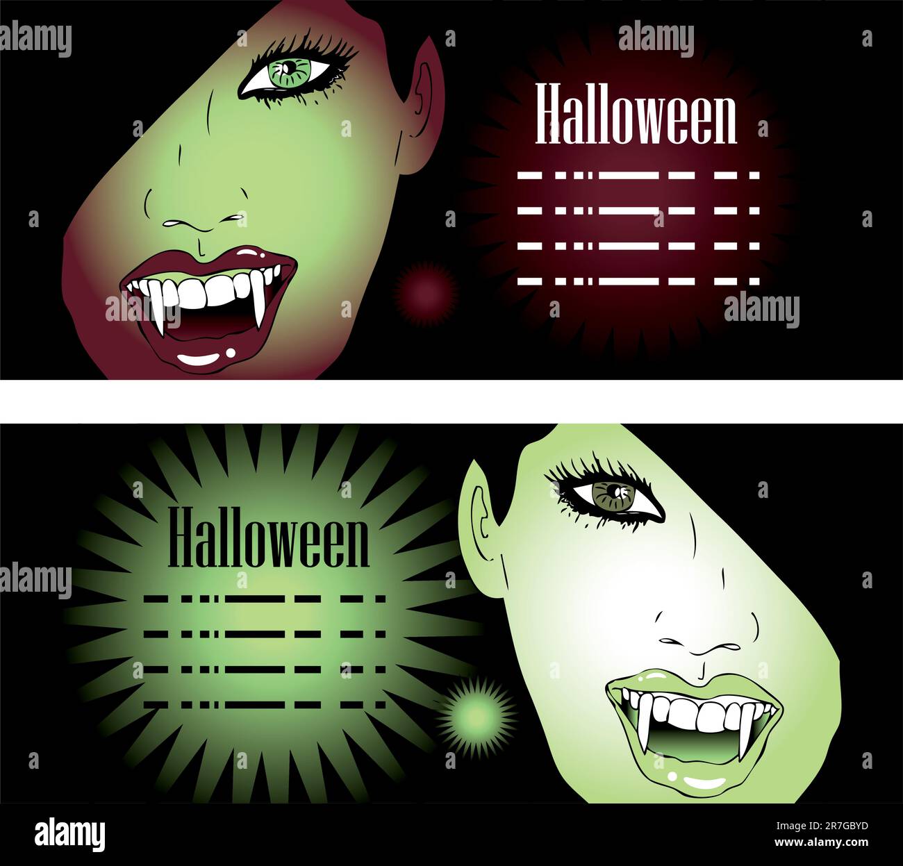 Female vampire fangs hi-res stock photography and images - Alamy