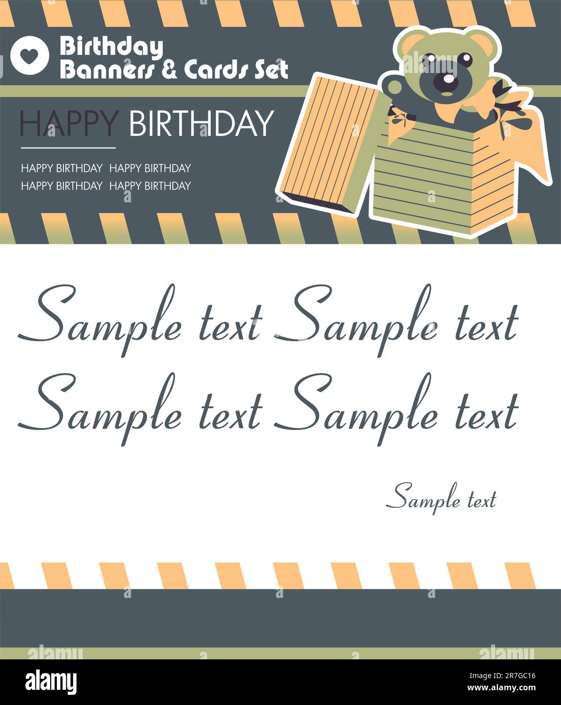 happy birthday paper Stock Vector Image & Art - Alamy