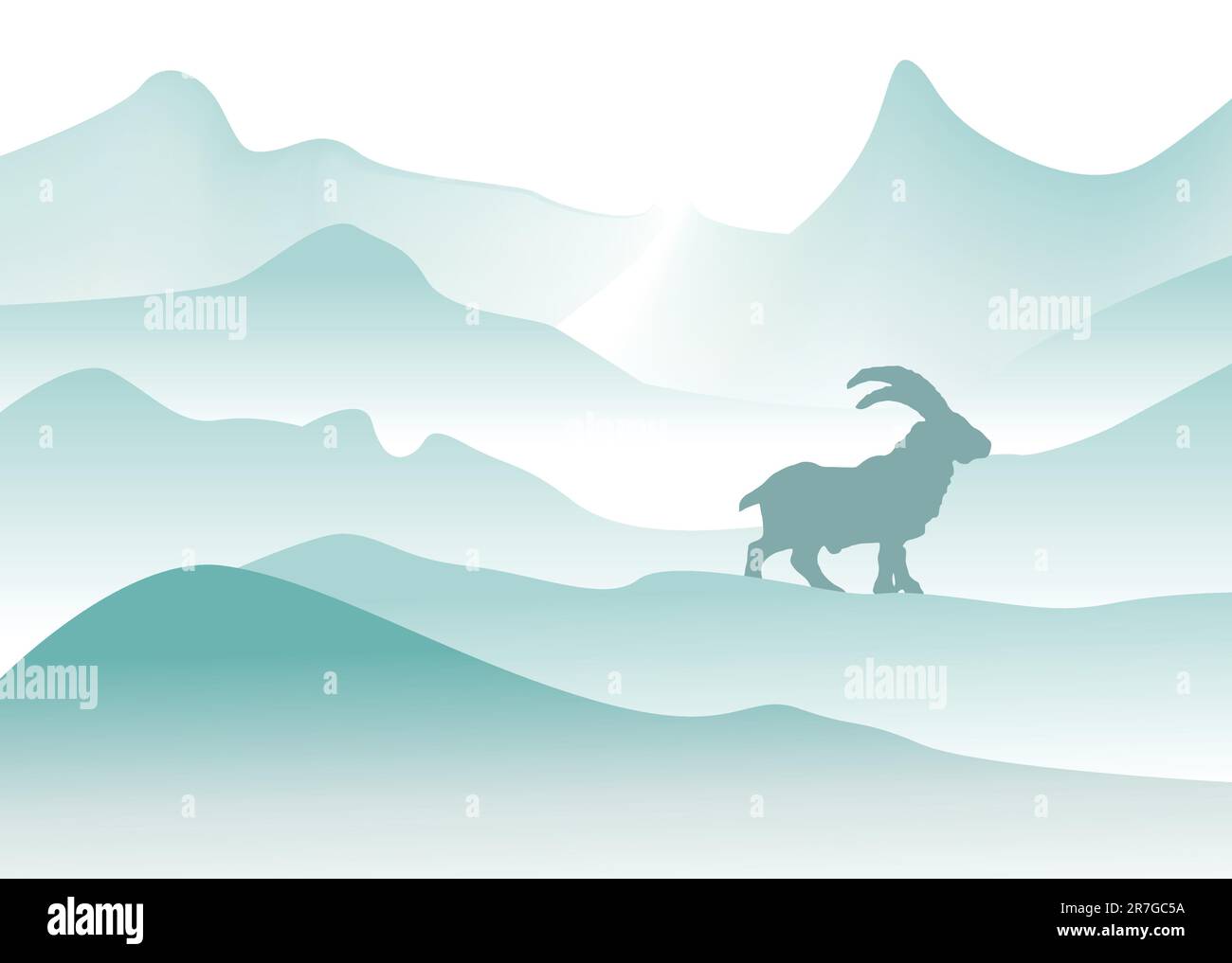 Pathway summit Stock Vector Images - Alamy