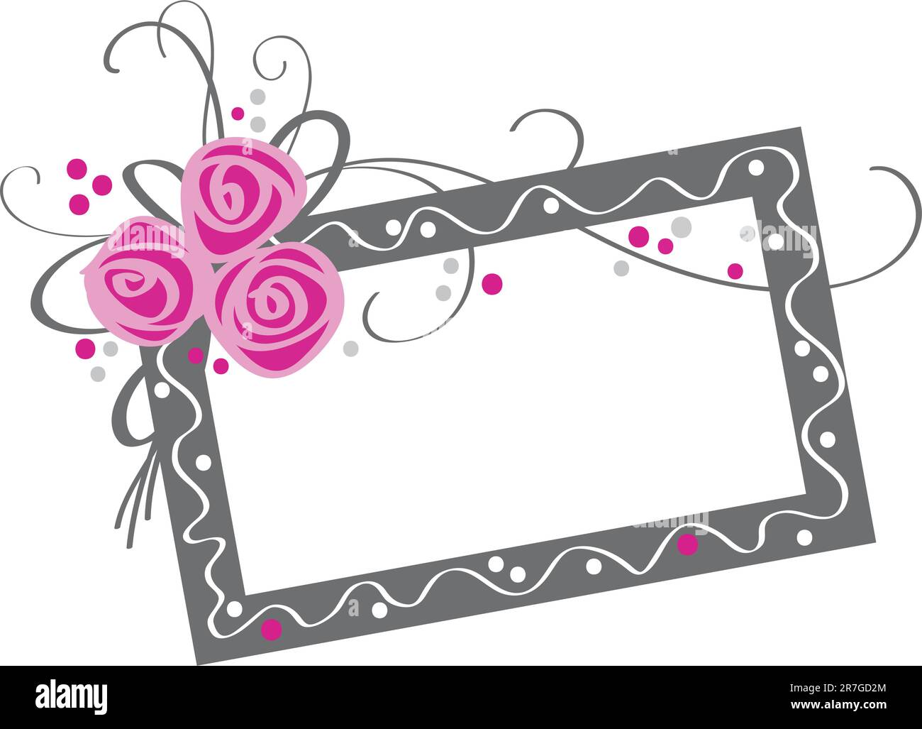 The rose bouquet Stock Vector Images - Alamy