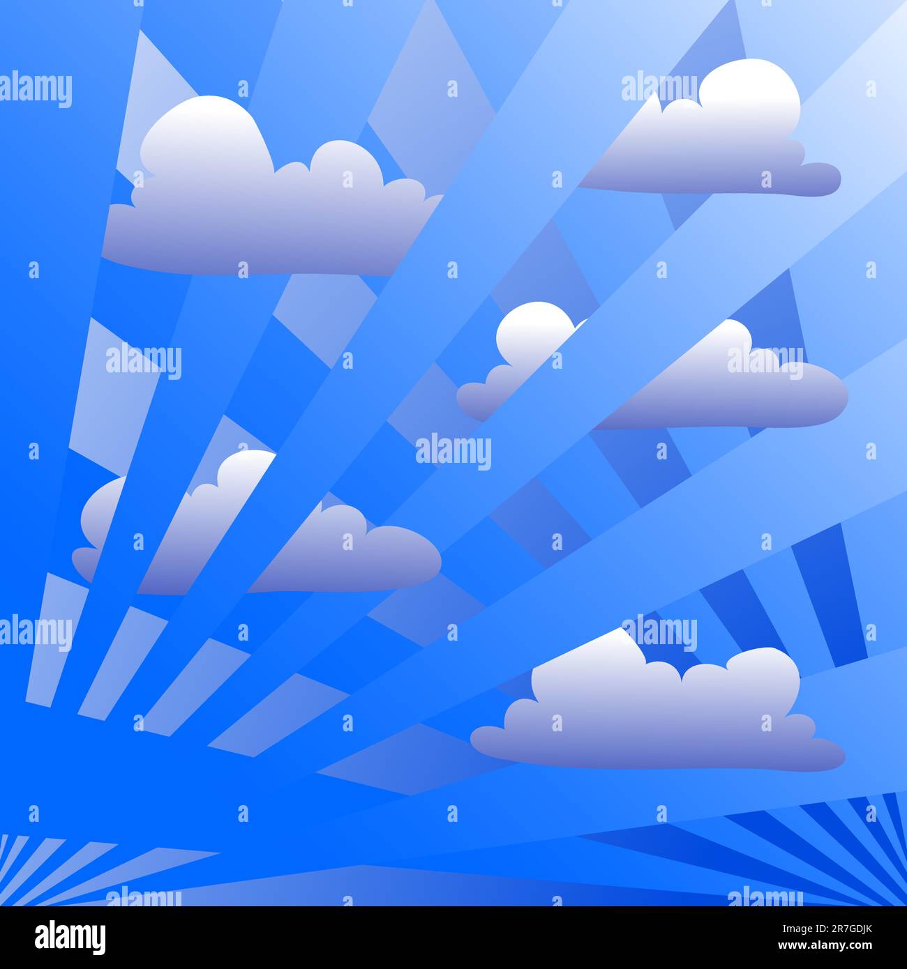 Clear sunset view Stock Vector Images - Alamy