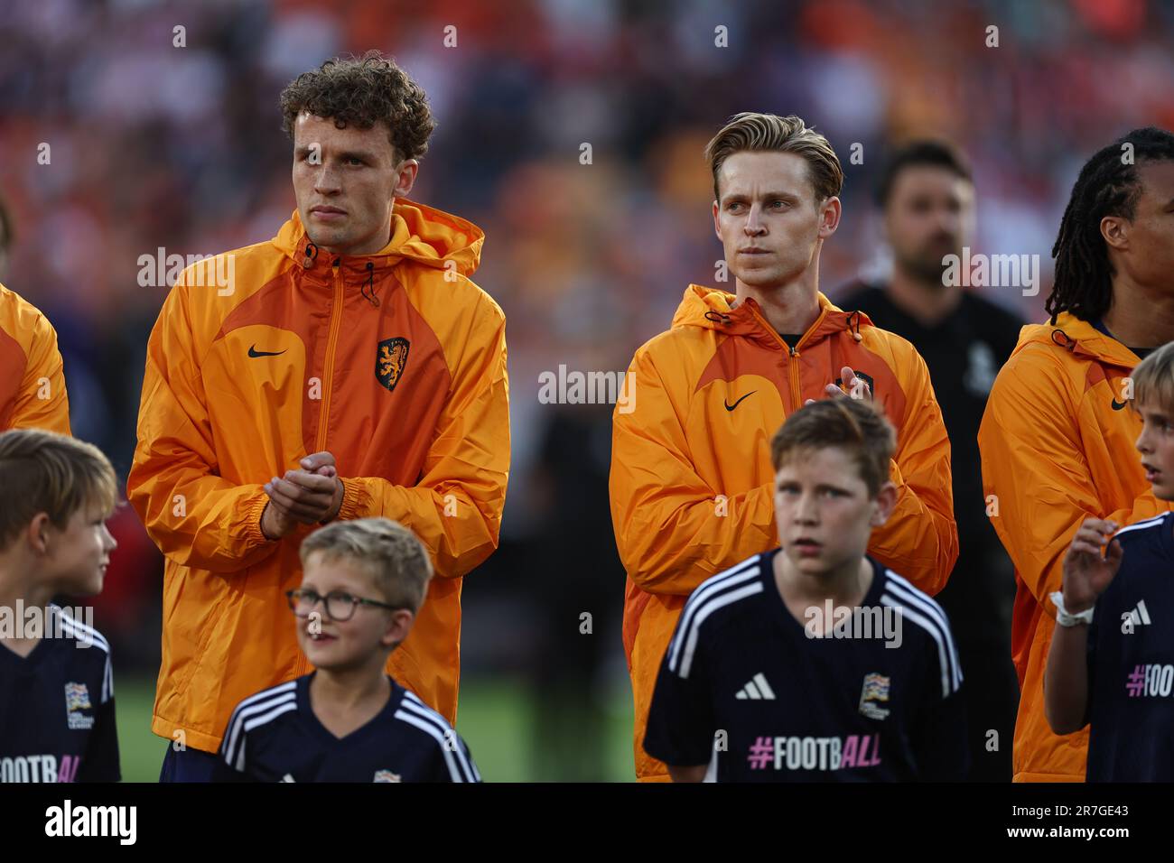 Stadium in rotterdam croatia line up hi-res stock photography and ...