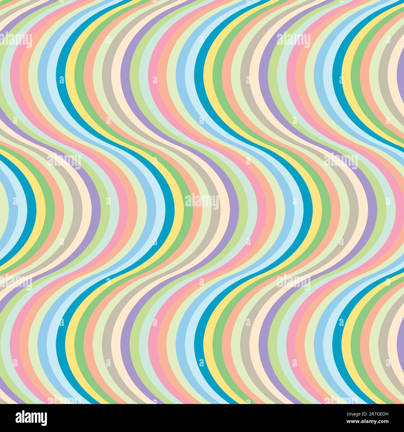 big wave stripes, vector art illustration, more stripes and textures ...