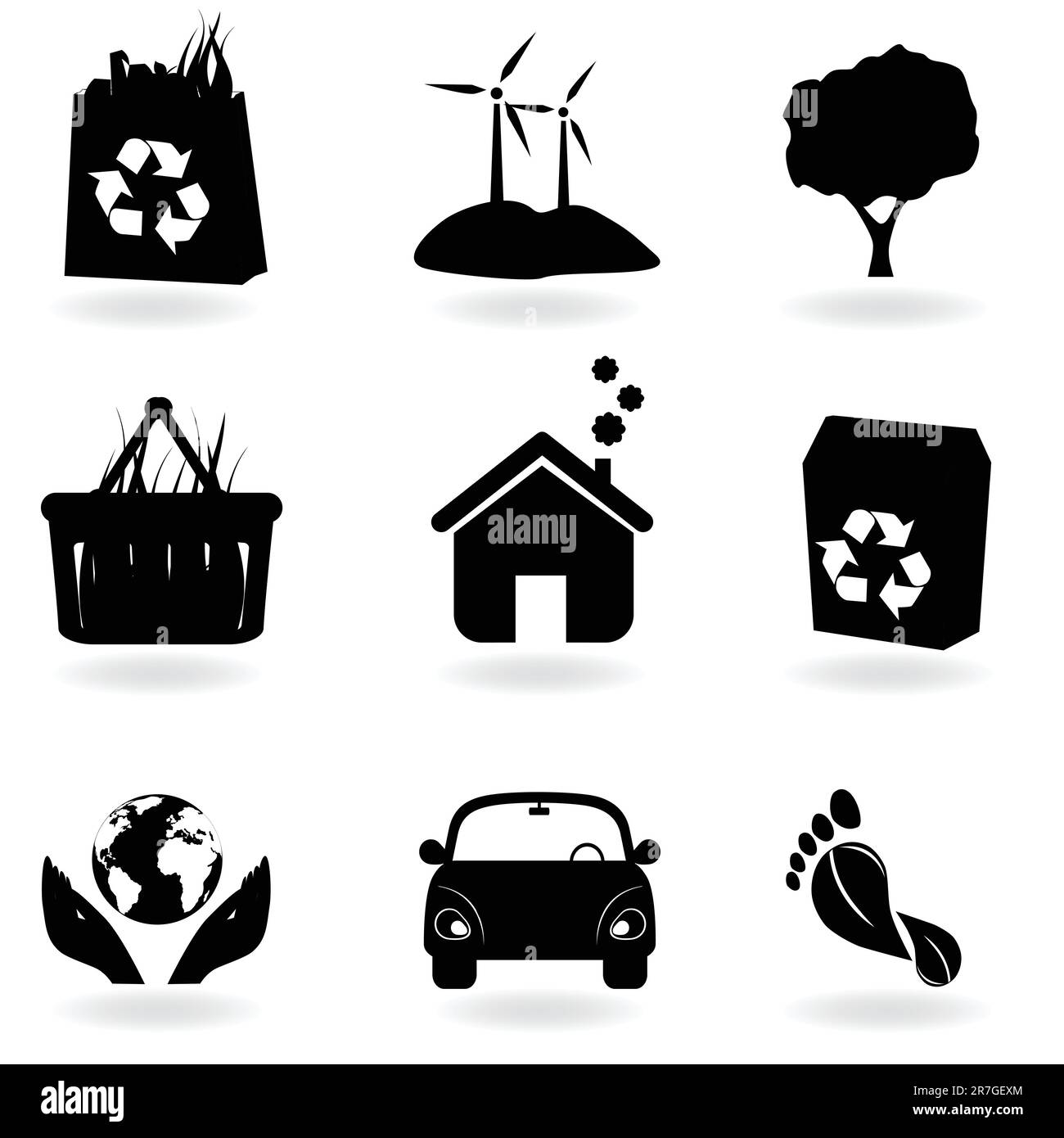 Carbon recycling Stock Vector Images - Alamy