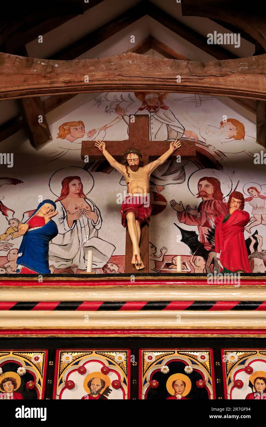 Interior, St Teilo's church, St Fagans Museum - The National History ...