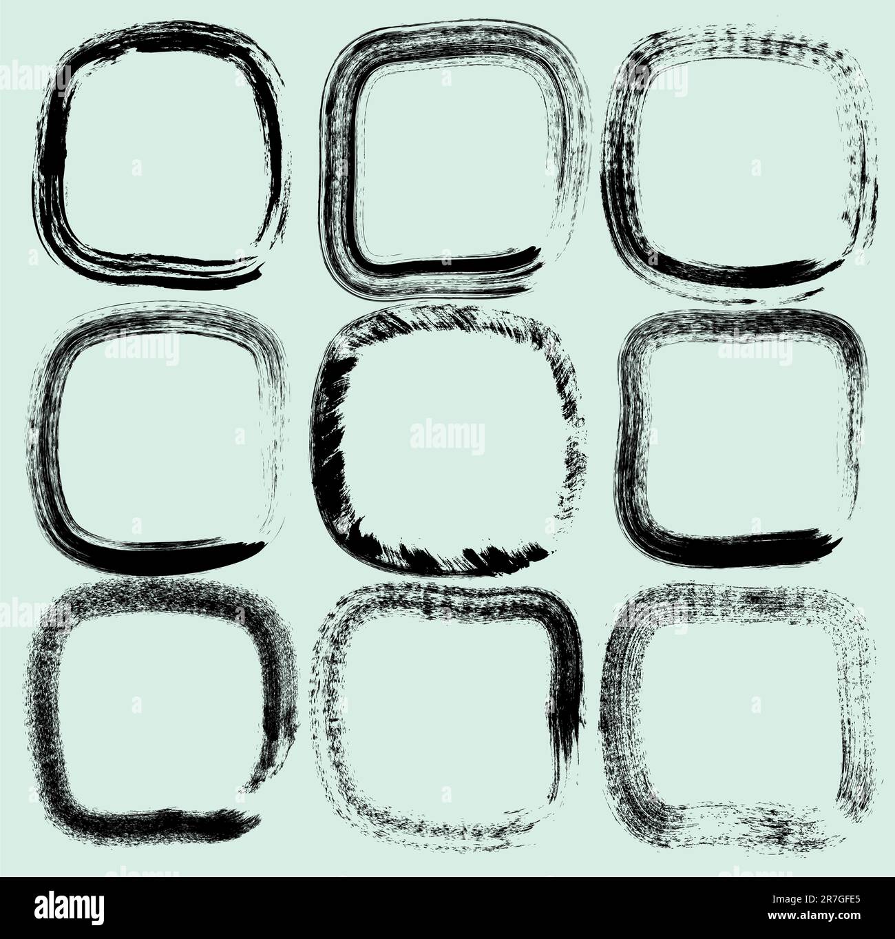 Worn frames Stock Vector Images - Alamy