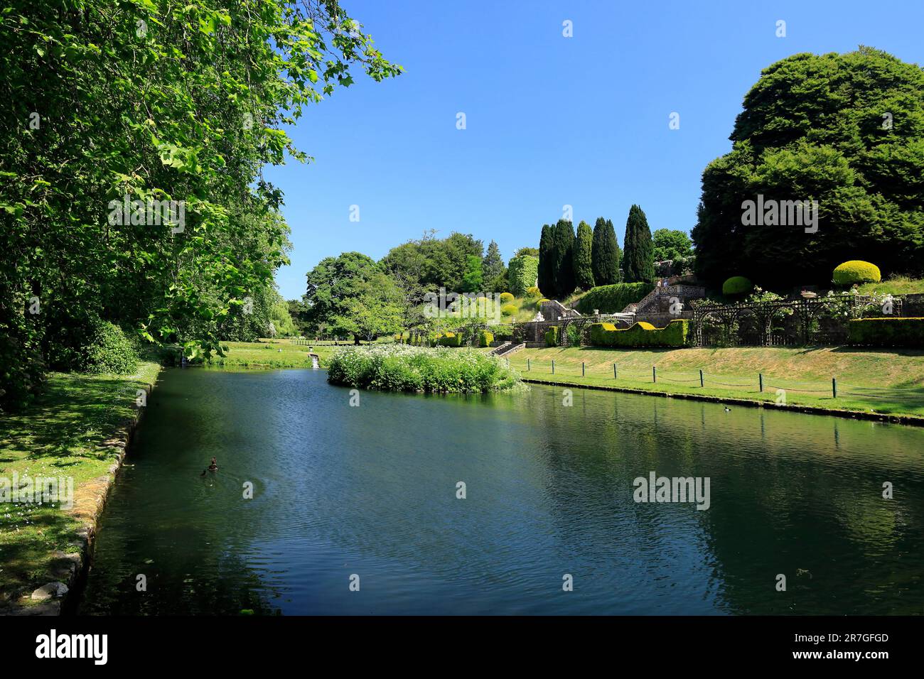 Lake, St Fagans Museum - The National History Museum of Wales,, Cardiff ...