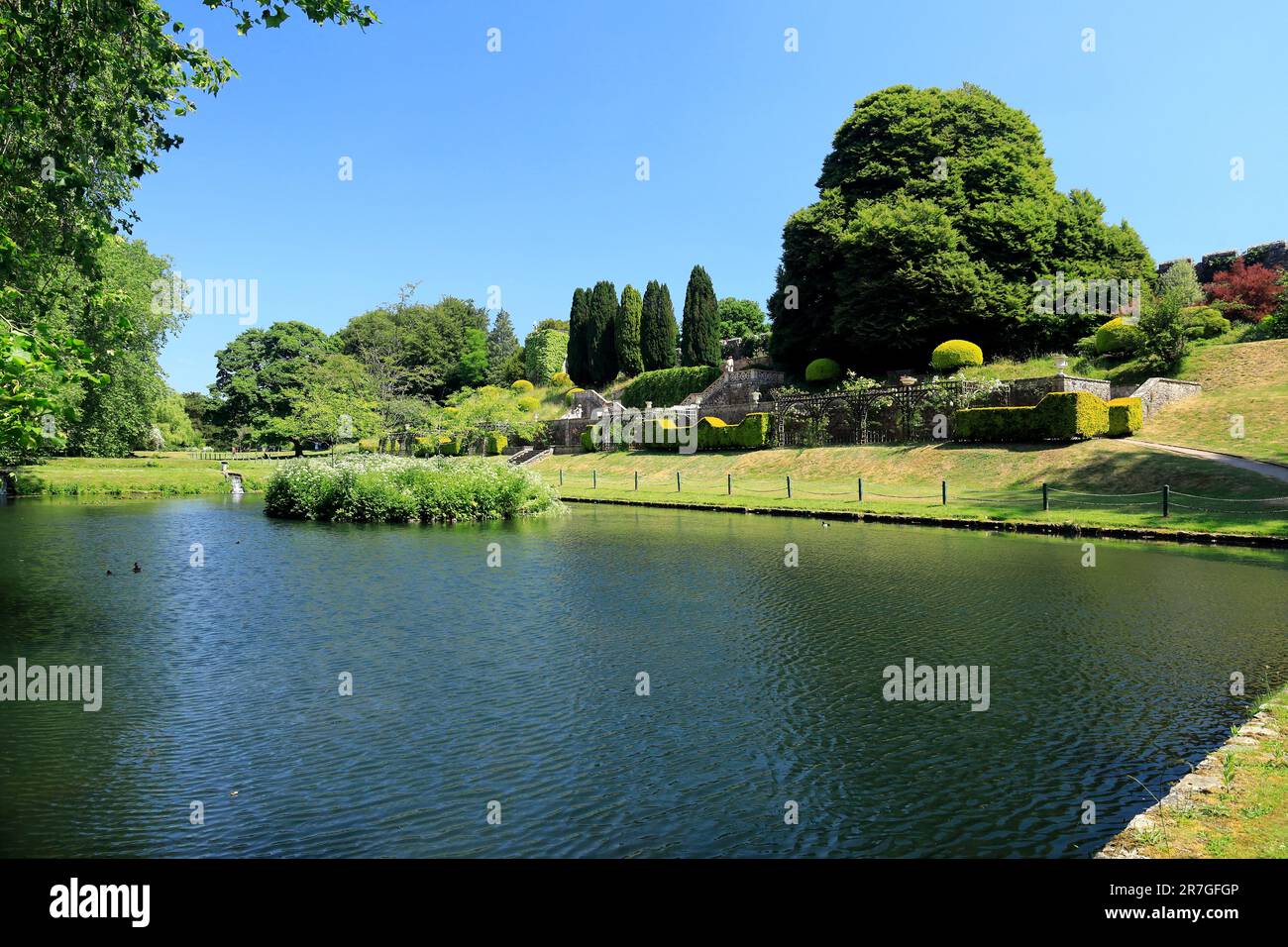 Lake, St Fagans Museum - The National History Museum of Wales,, Cardiff ...