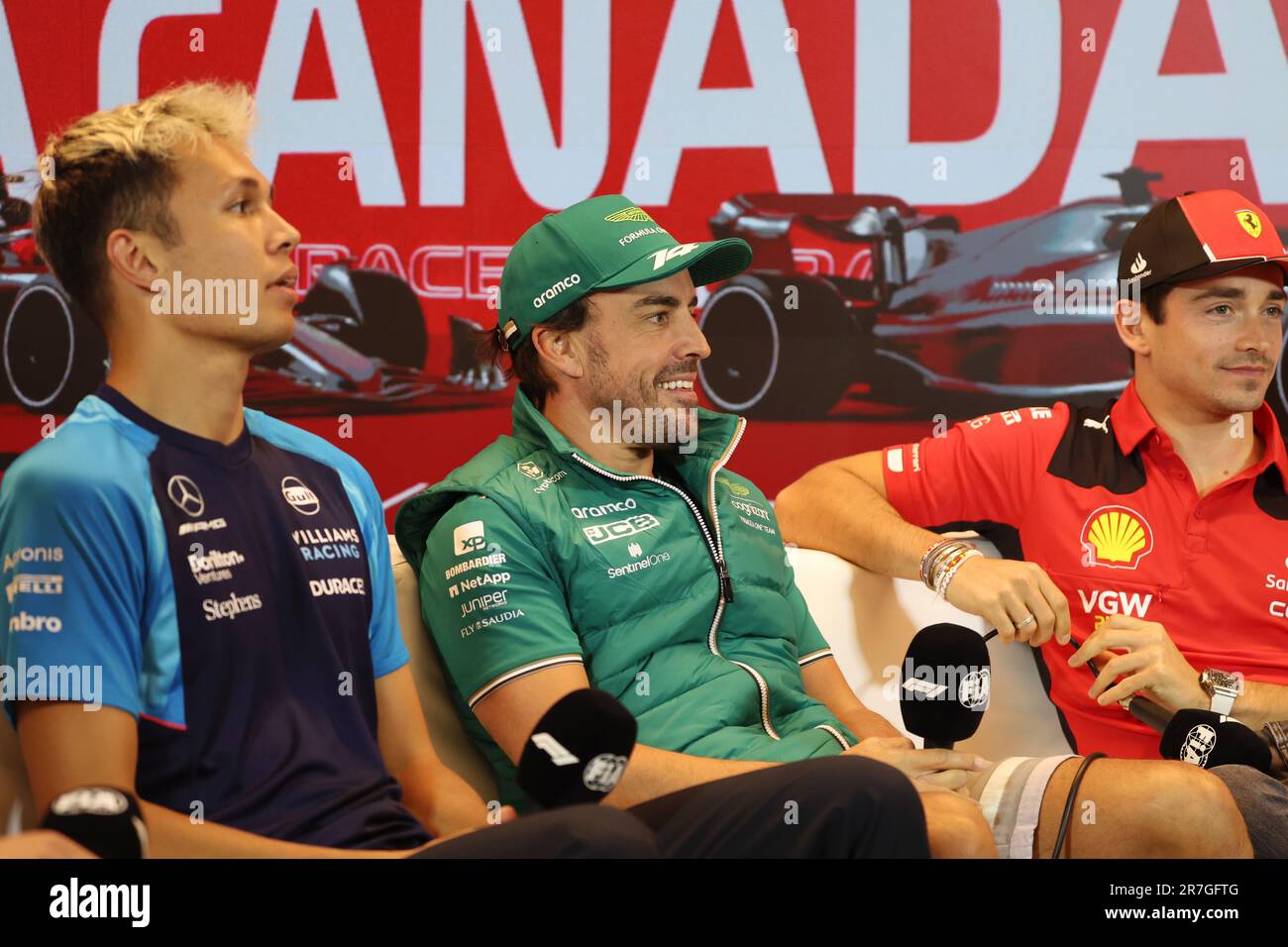 Fernando alonso alex albon hi-res stock photography and images - Alamy