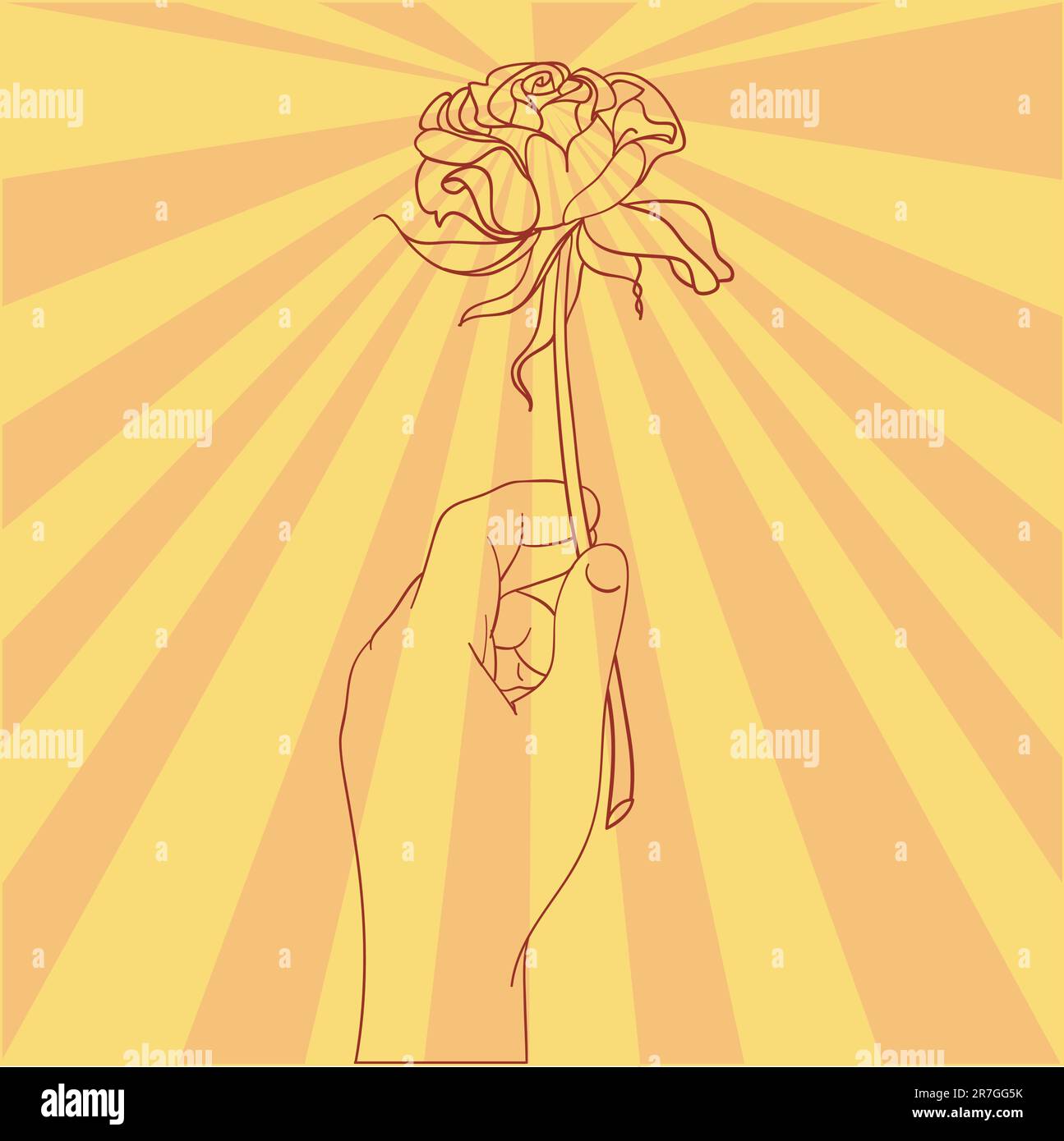 Contour sun Stock Vector Images - Alamy