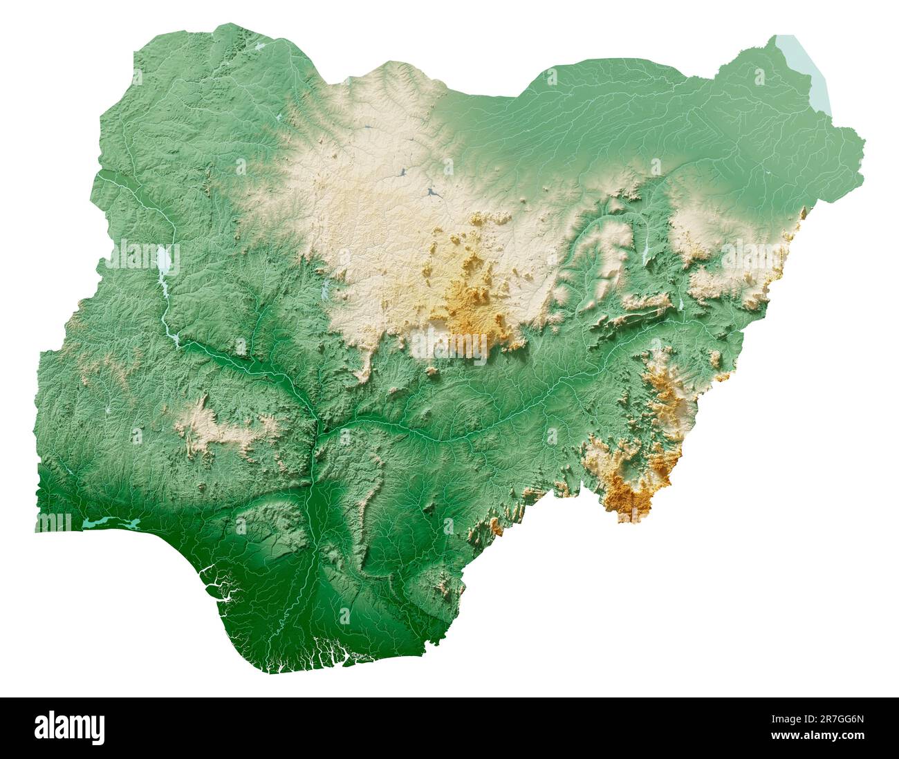 Nigeria terrain hi-res stock photography and images - Alamy