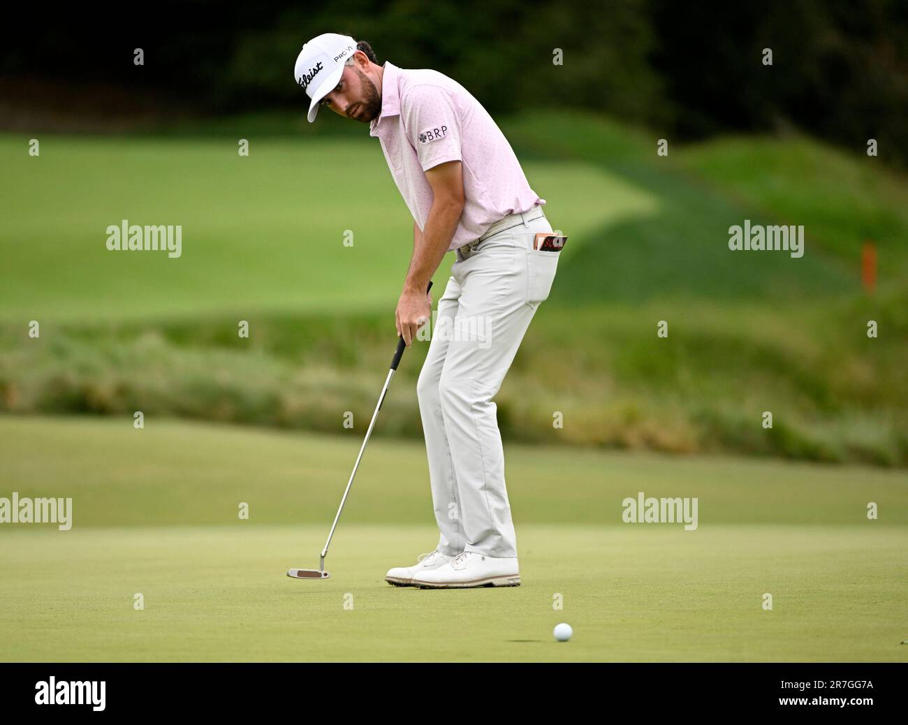 Los Angeles, United States. 15th June, 2023. Jacob Solomon misses a ...