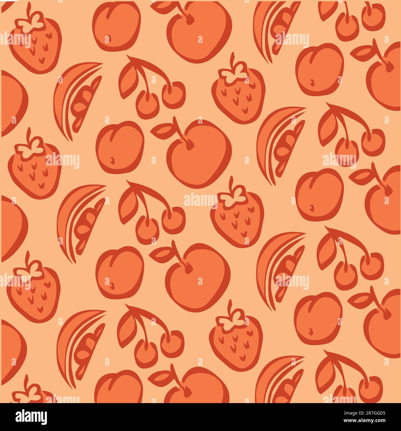 Pineapple close up pattern Stock Vector Images - Alamy