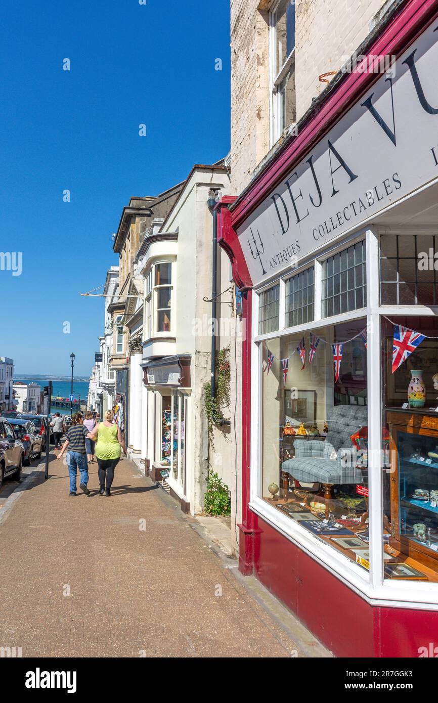 Union Street, Ryde, Isle of Wight, England, United Kingdom Stock Photo ...