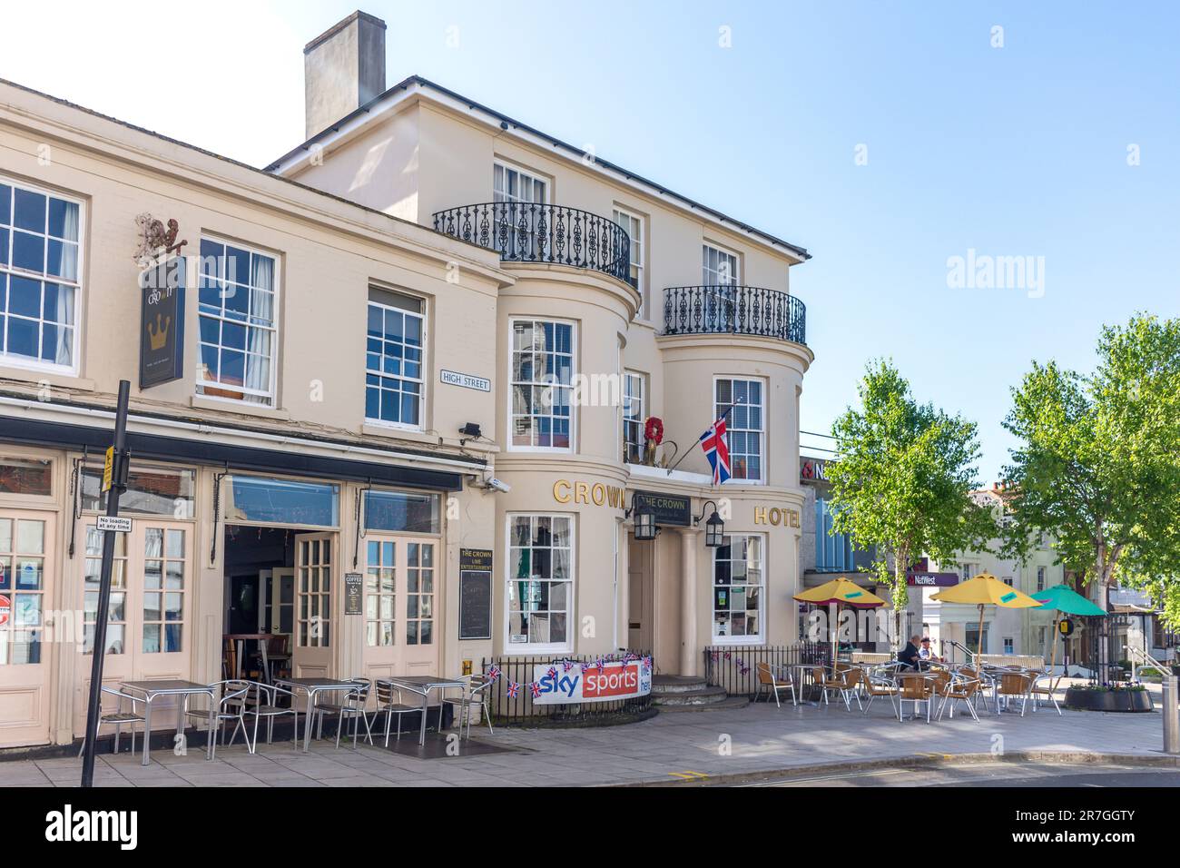 The Crown Hotel, St Thomas' Square, Ryde, Isle of Wight, England ...