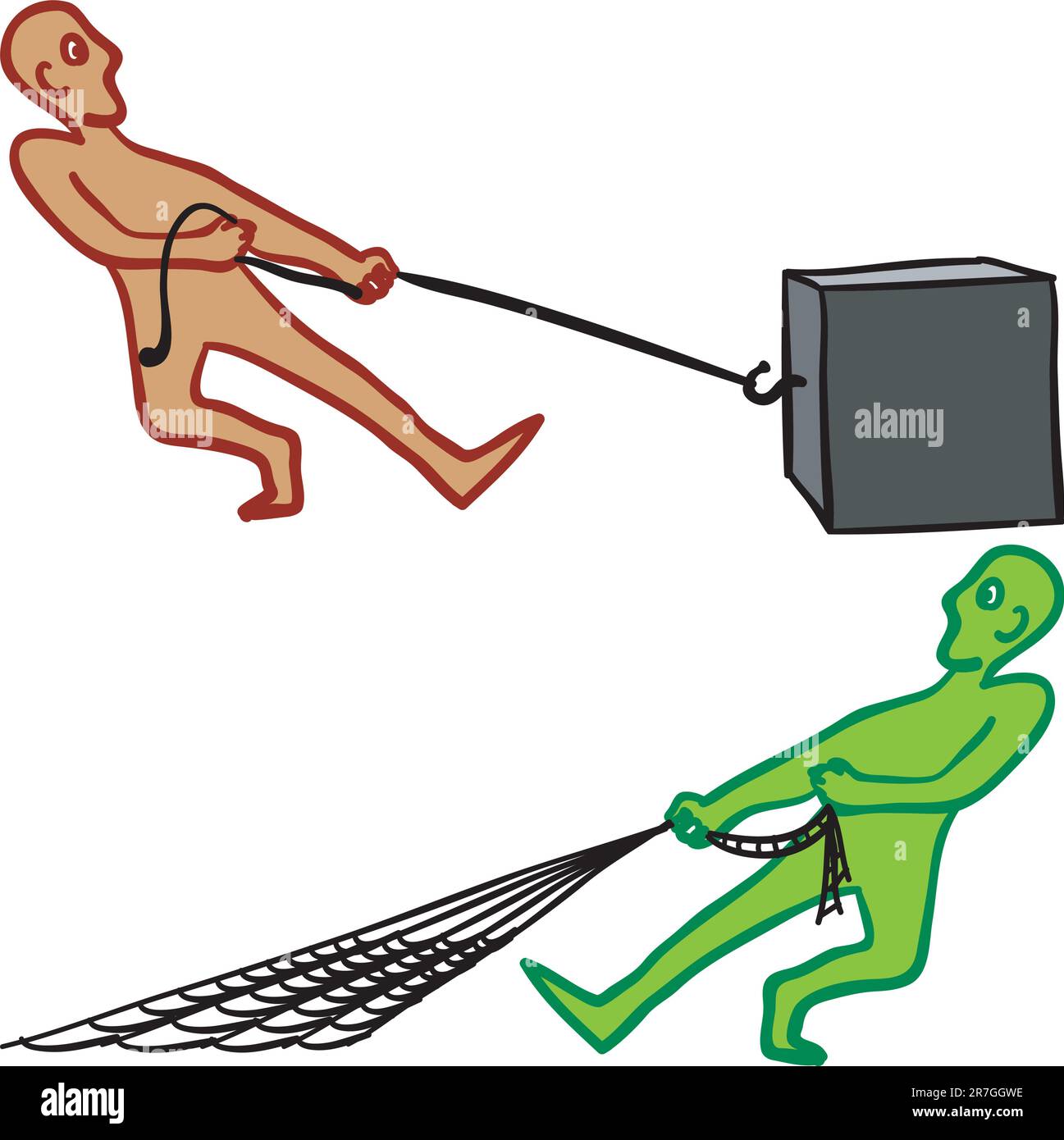 Weight control Stock Vector Images - Alamy