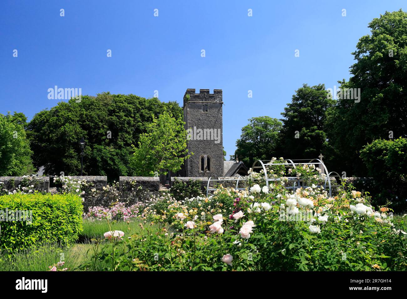 The rose garden St Fagans Museum - The National History Museum of Wales ...