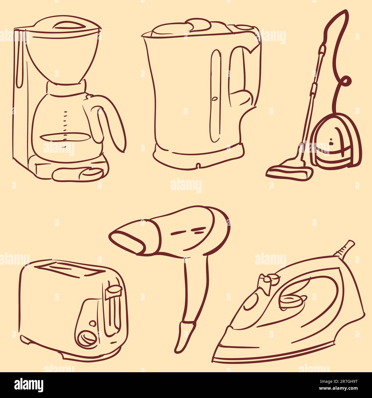 Large bakery Stock Vector Images - Alamy