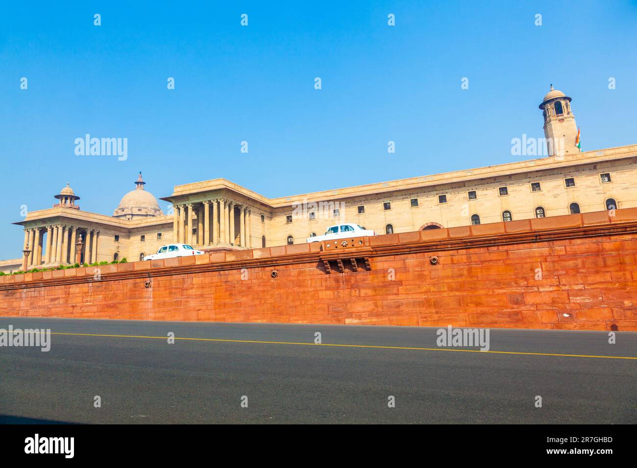 The North Block of the building of the Secretariat. Central Secretariat ...