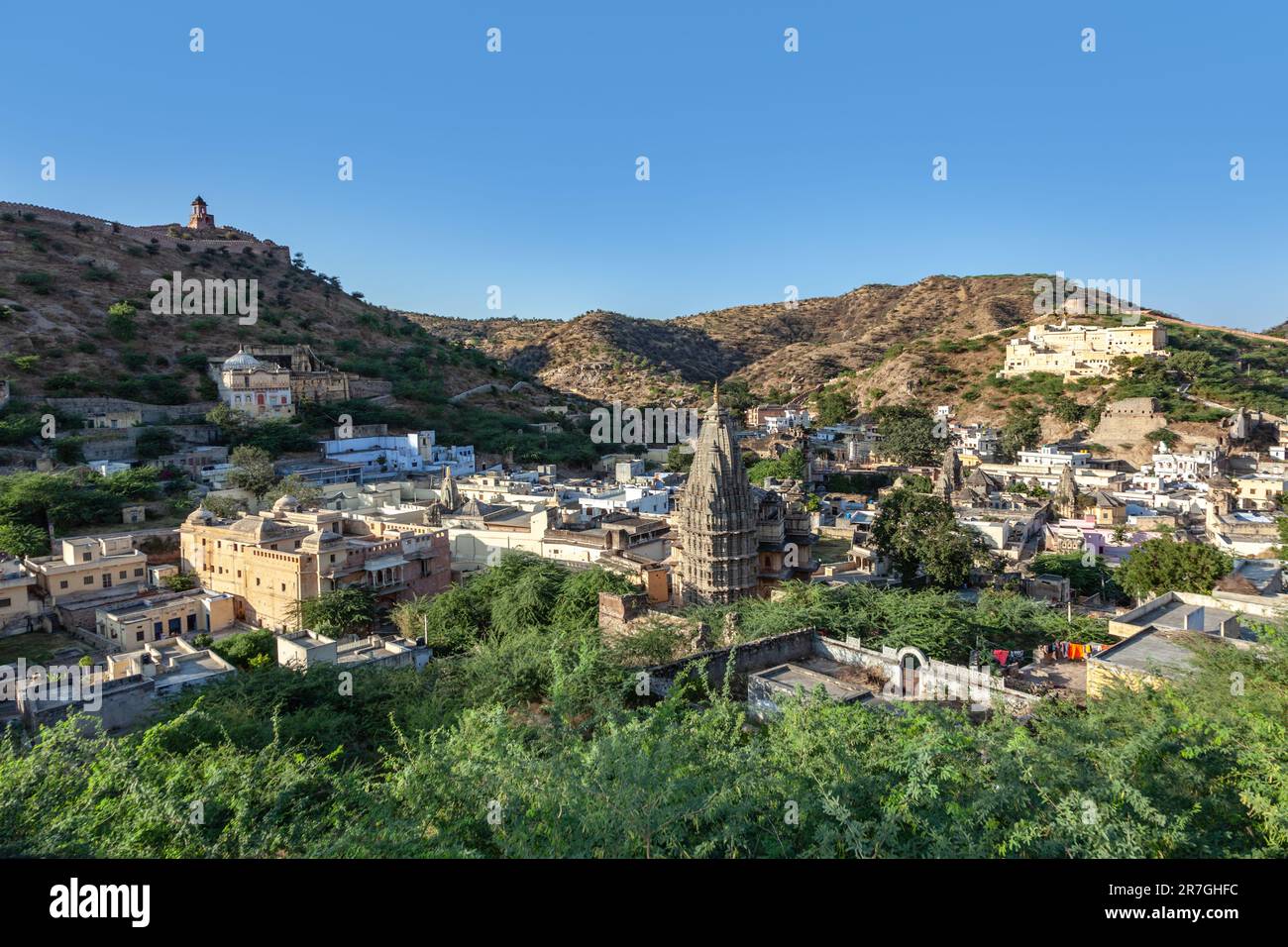 Amber village jaipur hi-res stock photography and images - Alamy