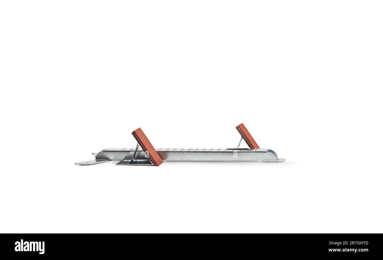 Athletics starting block isolated on white background Stock Photo - Alamy Athletics starting block isolated on white background Stock Photo - Alamy