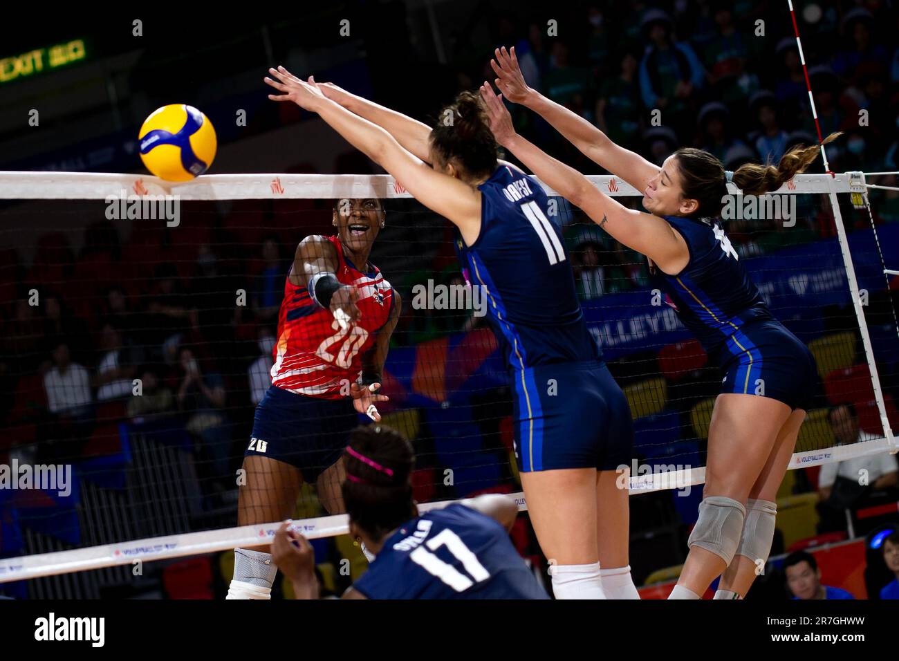 Hong Kong, Hong Kong. 15th June, 2023. Anna Danesi (#11) and Francesca ...