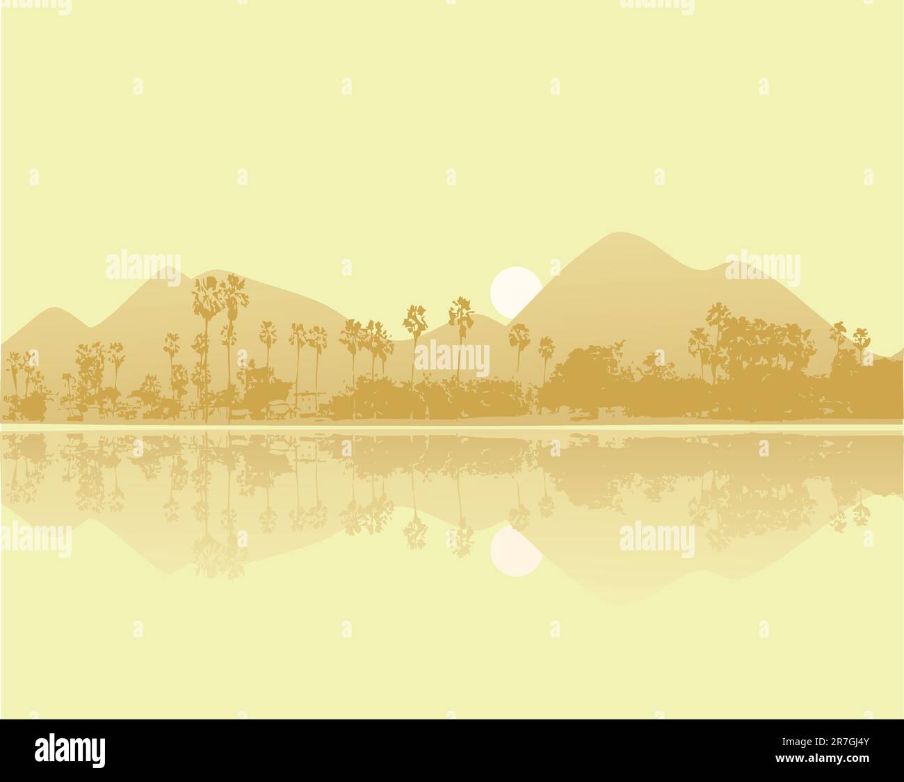 Palm beach shopping Stock Vector Images - Alamy