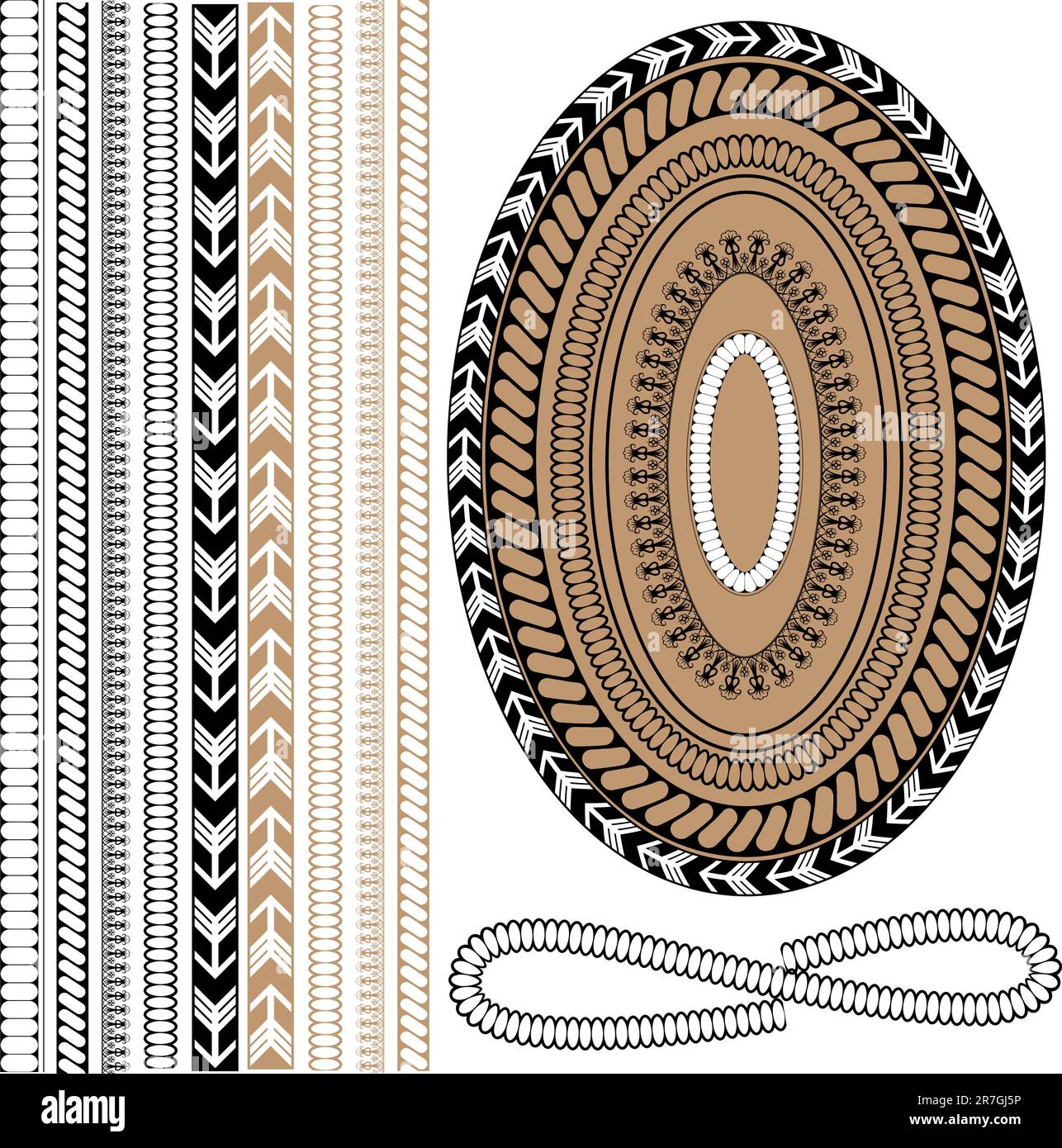 Vintage ribbon borders hi-res stock photography and images - Alamy