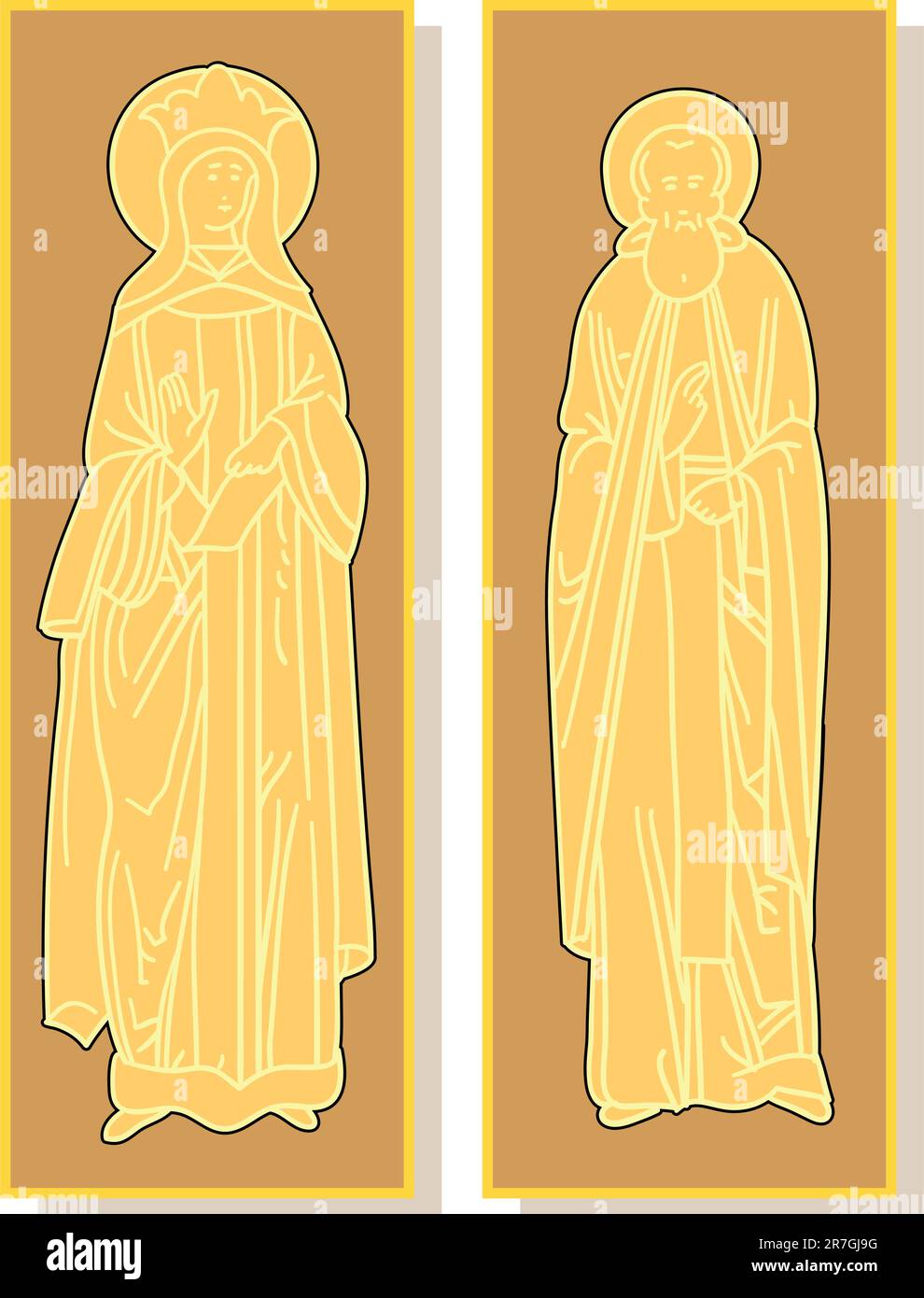 Orthodox nativity icon Stock Vector Images - Alamy