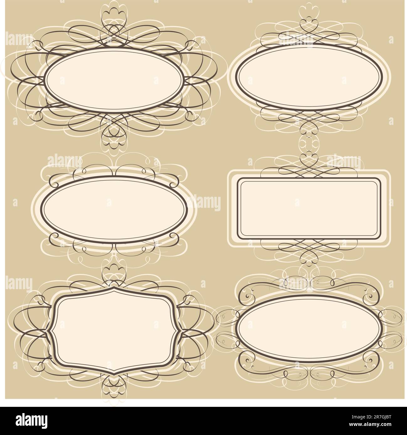 Old computer frames Stock Vector Images - Alamy