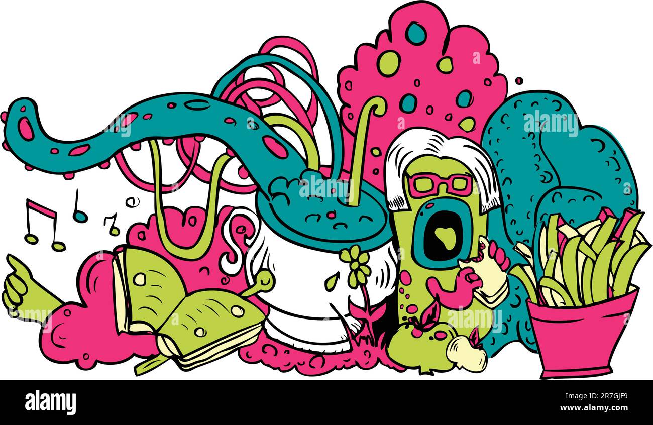 Food box design Stock Vector Images - Alamy