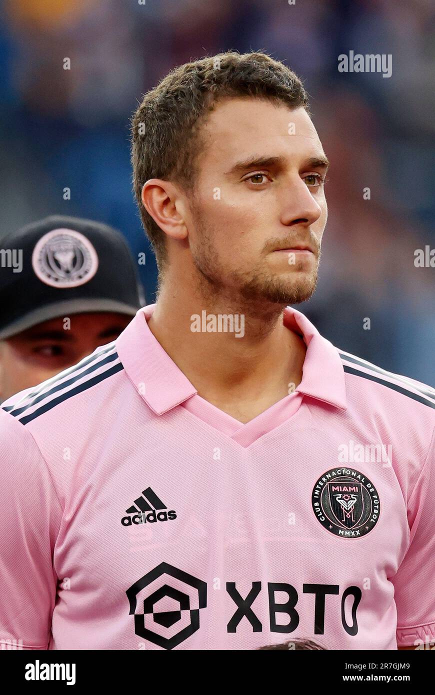 FOXBOROUGH, MA - JUNE 10: Inter Miami CF defender Christopher McVey (4 ...