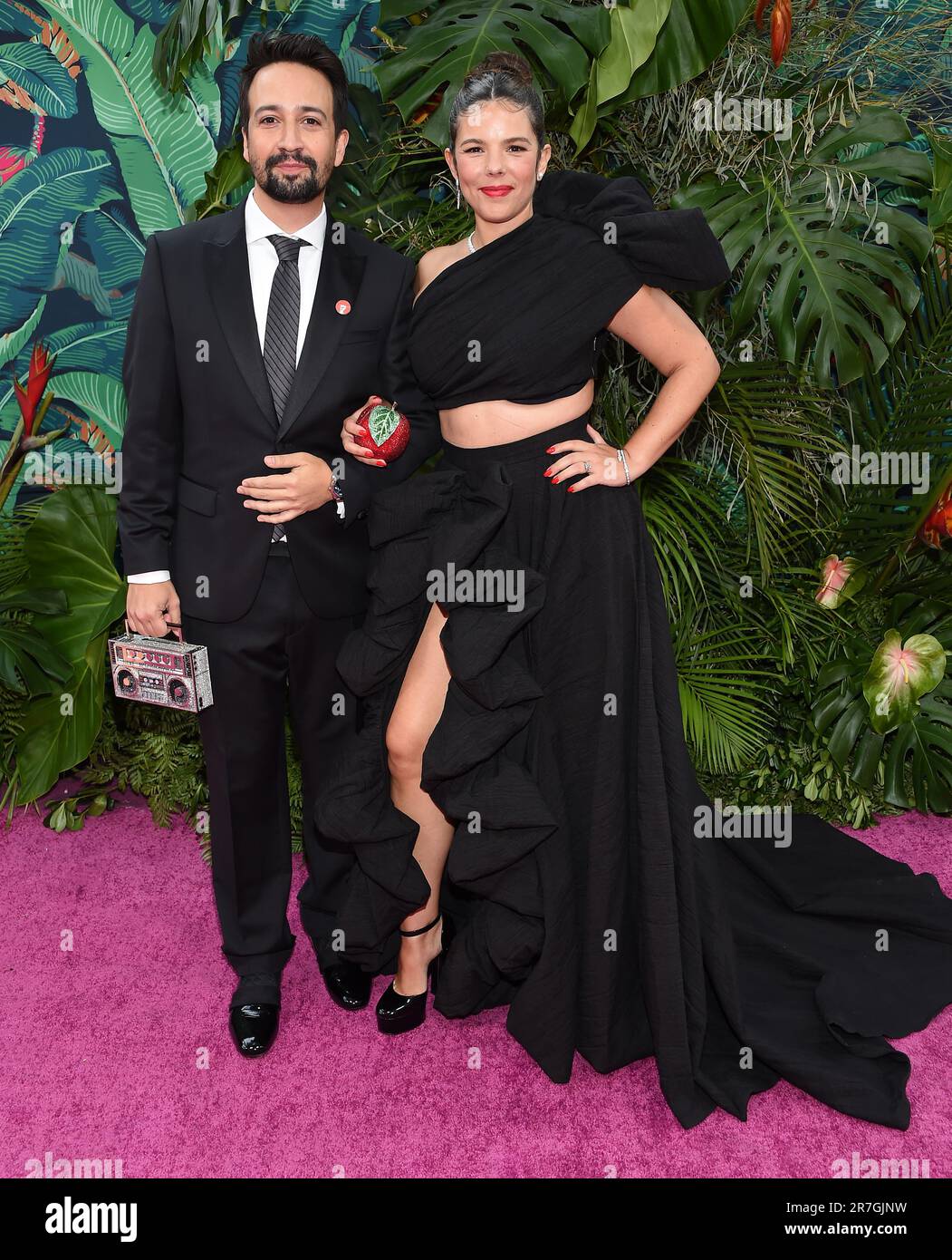 June 11, 2023, New York, New York, USA: Lin-Manuel Miranda and Vanessa ...