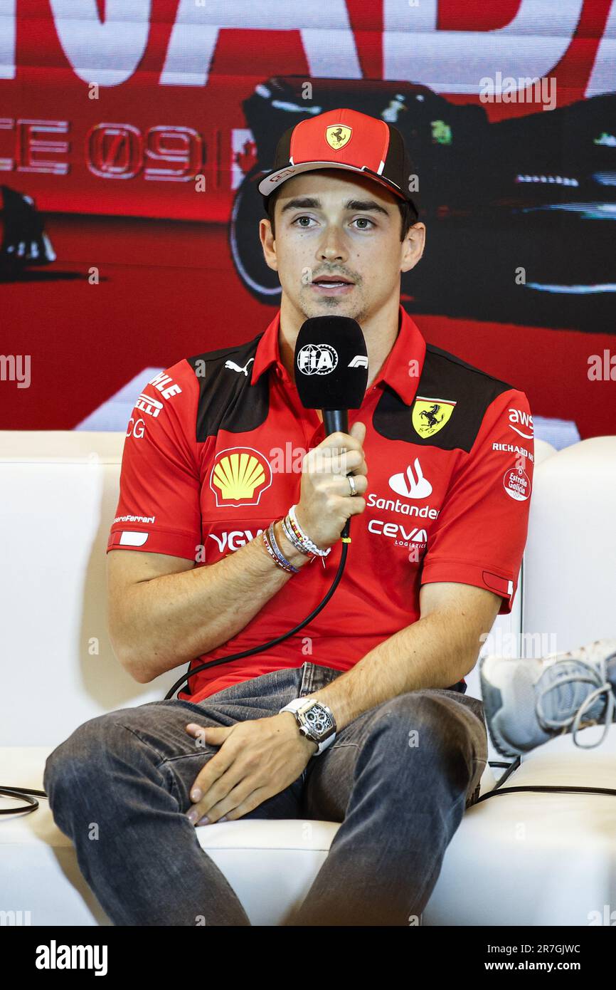 LECLERC Charles (mco), Scuderia Ferrari SF-23, portrait during the ...