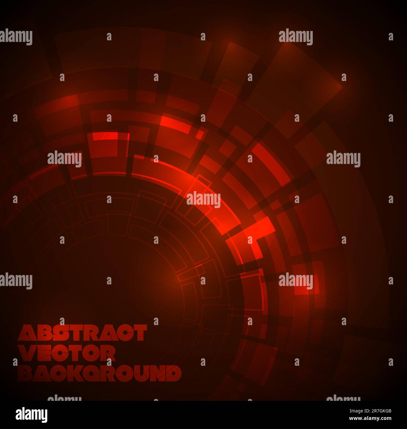 Abstract dark red technical background with place for your text Stock ...
