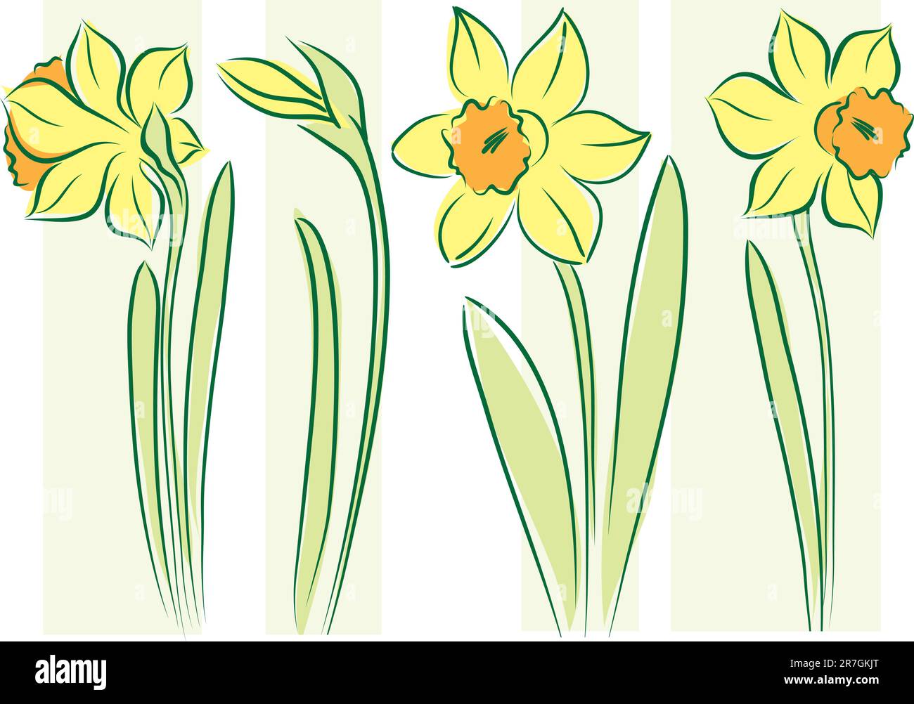 Electronic flowers Stock Vector Images - Alamy