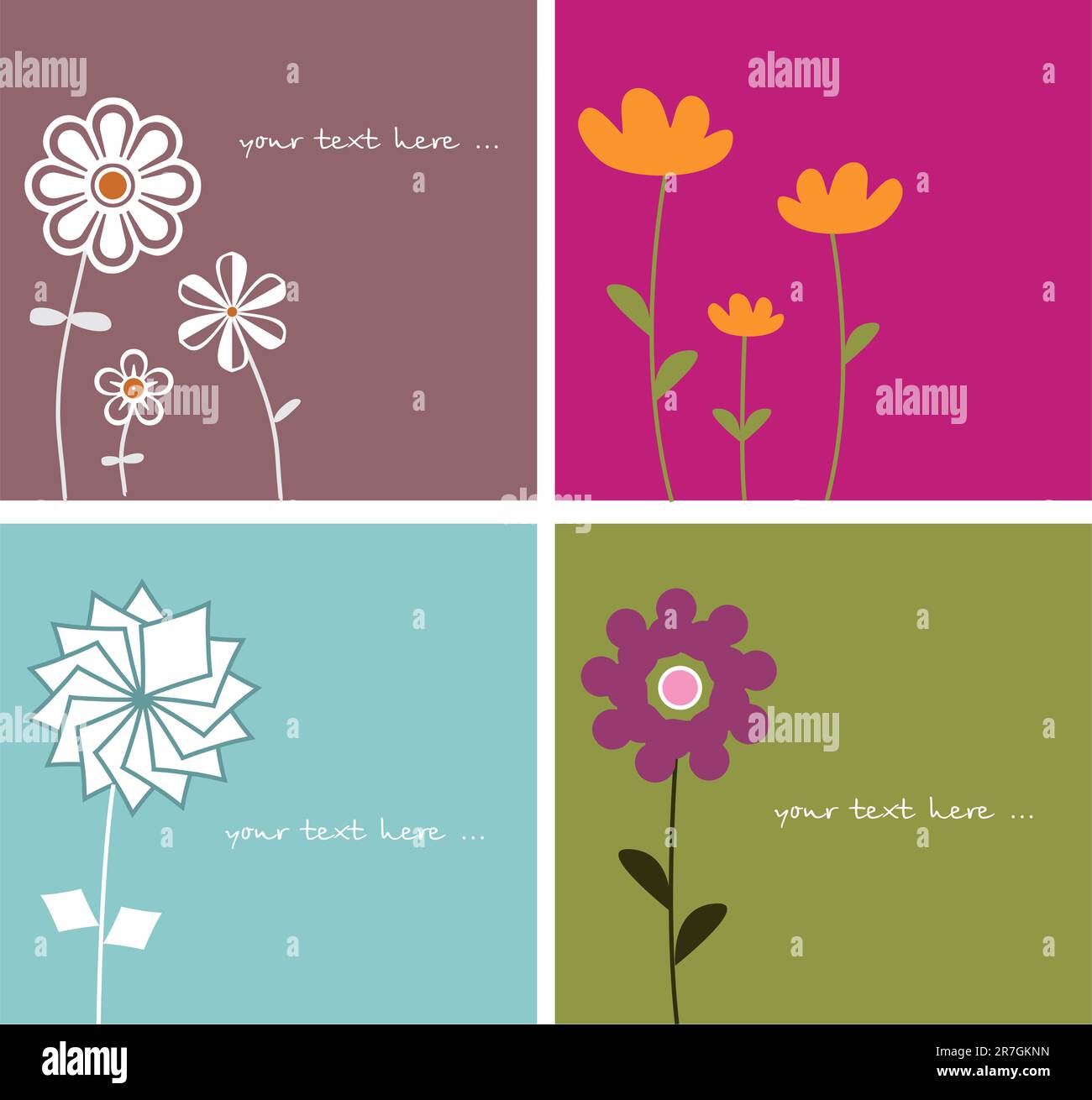 Women cards Stock Vector Images - Alamy