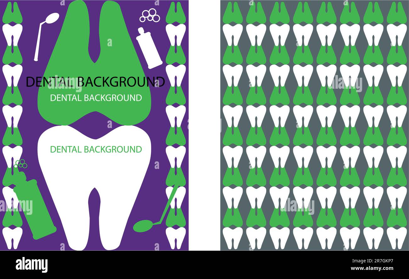 Dental background Stock Vector Images - Alamy