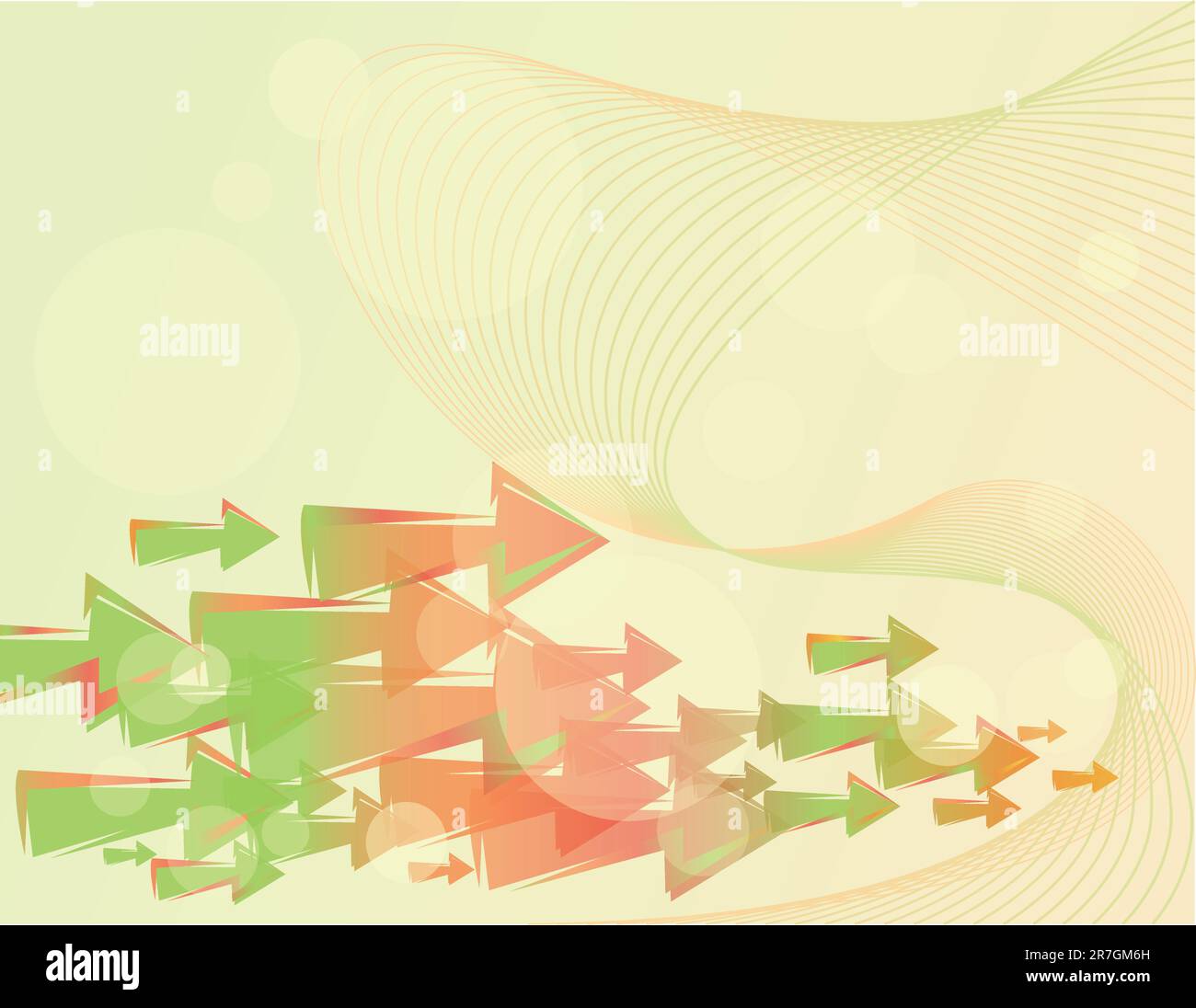 Vector Eps10 Background With Gradient Arrows Stock Vector Image And Art