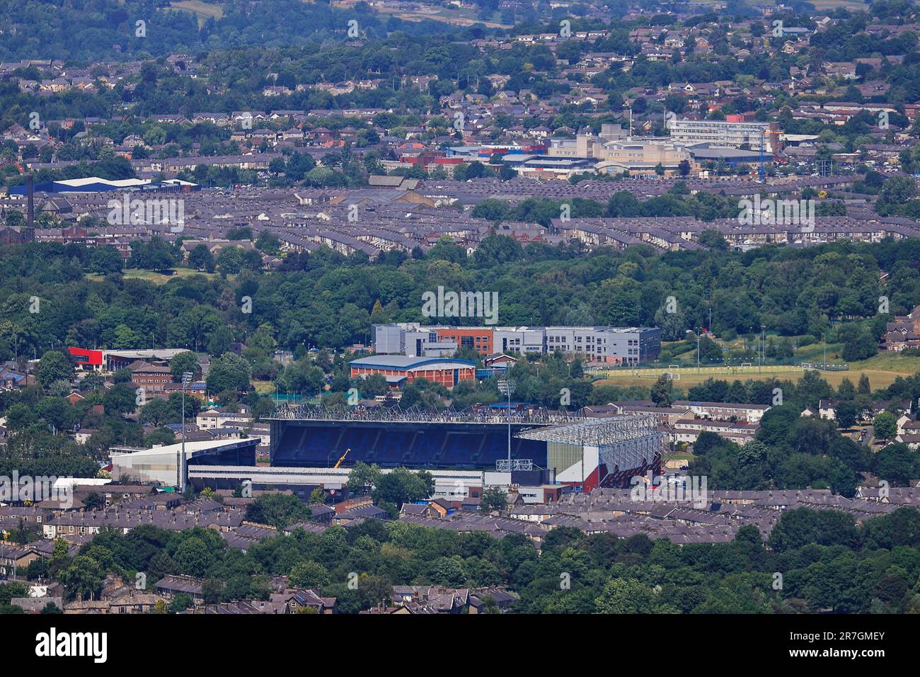 Burnley aerial hi-res stock photography and images - Alamy